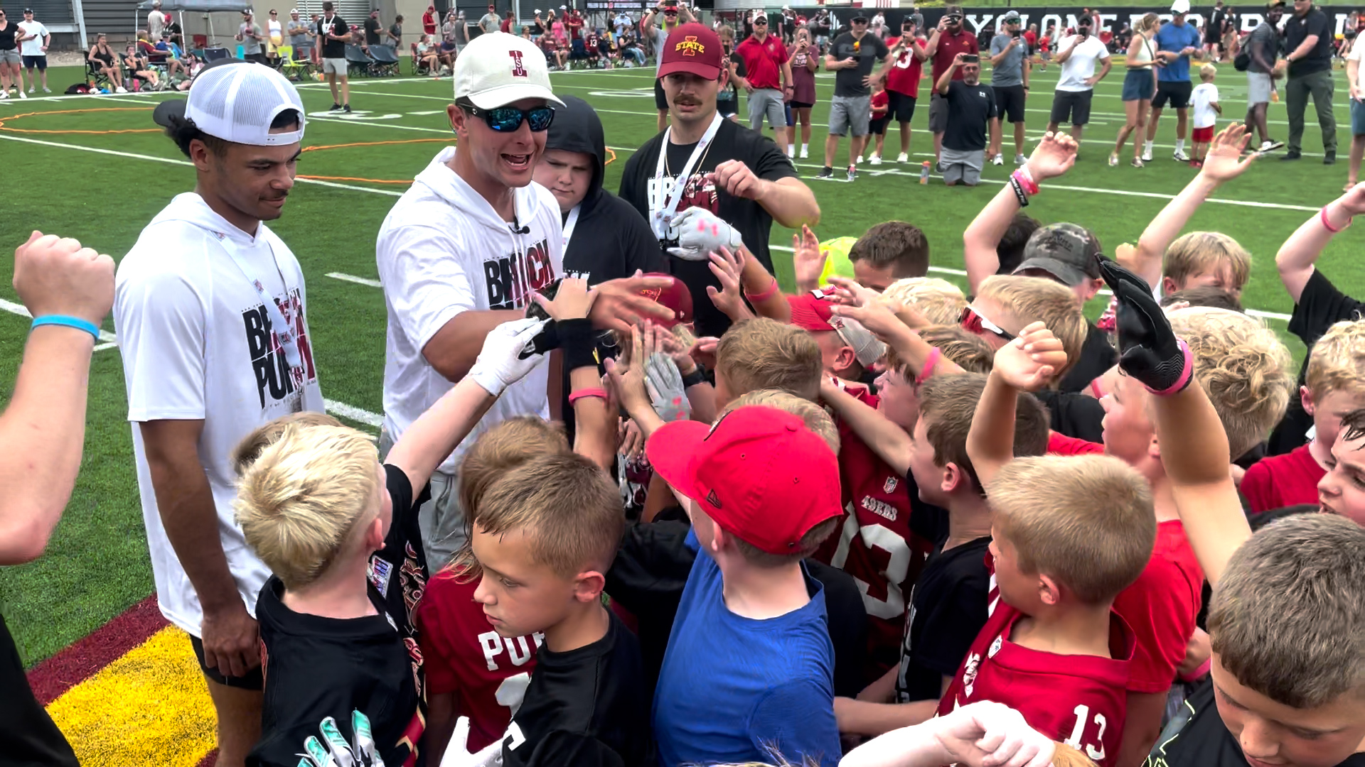 Brock Purdy returns to Ames for youth camp – who13.com