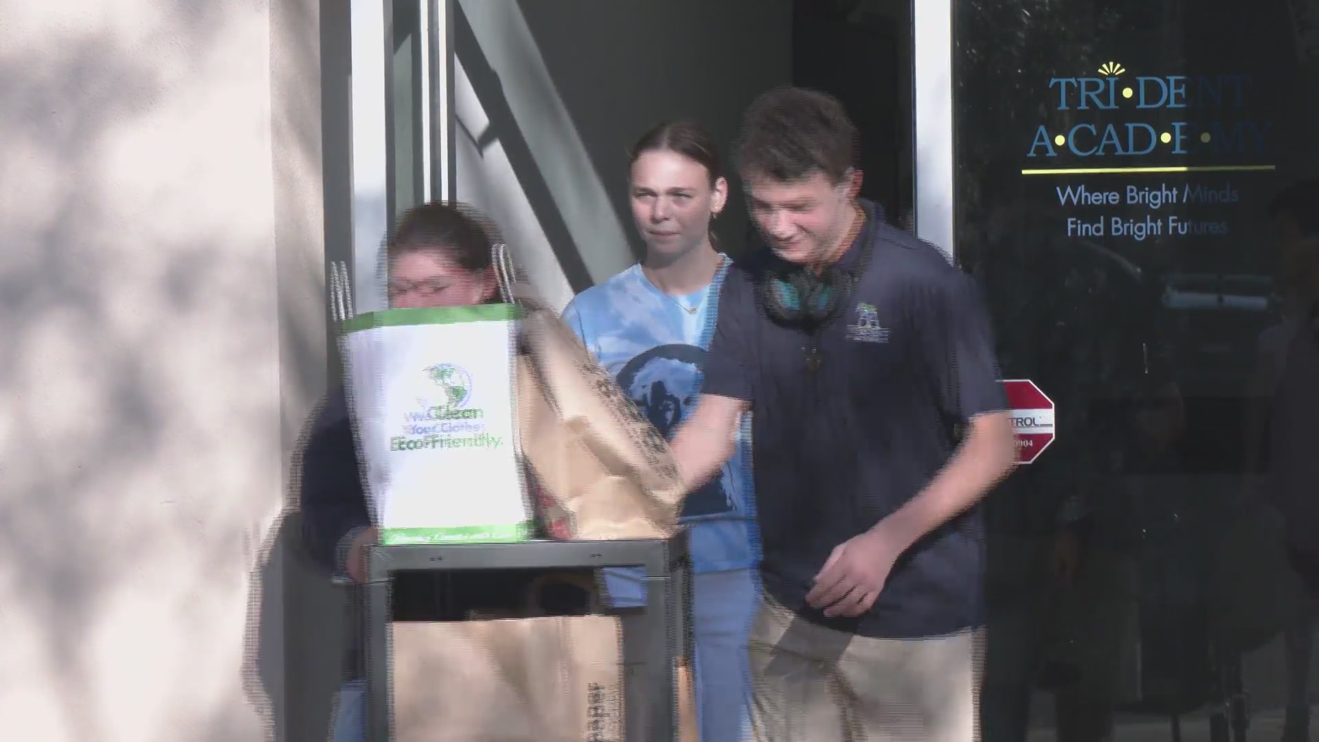 Trident Academy students collect food and other items for Florence ...
