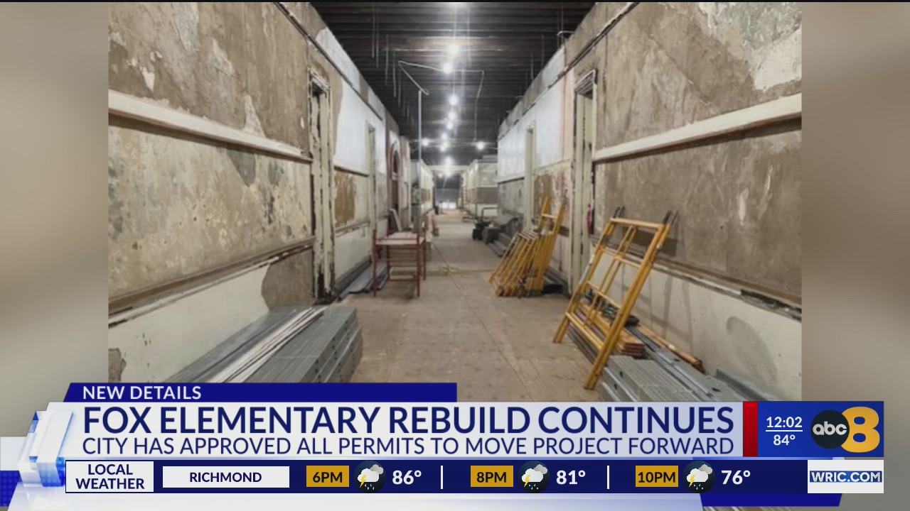 Construction and design work for William Fox Elementary pushes forward ...