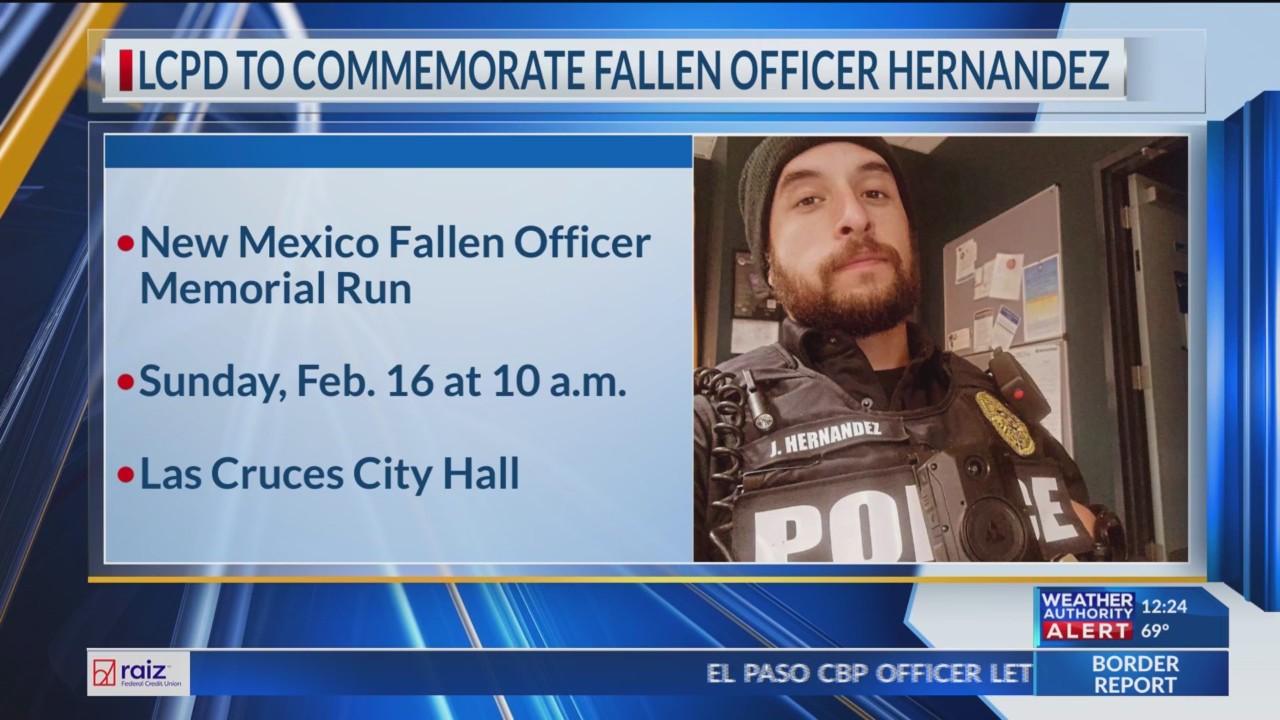 Las Cruces PD to commemorate fallen officer Hernandez – KTSM 9 News