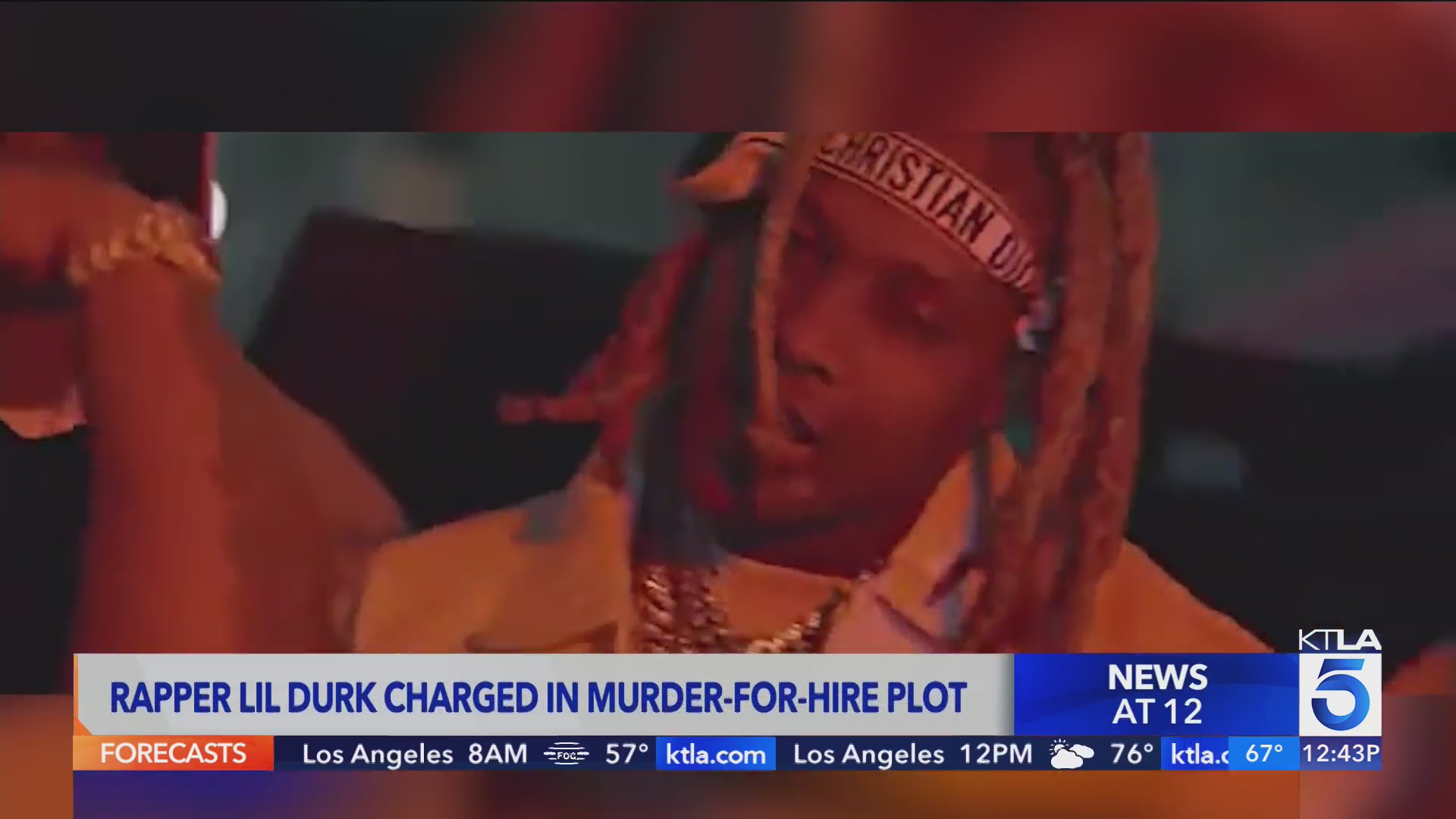 Rapper arrested in L.A. murder plot – KTLA