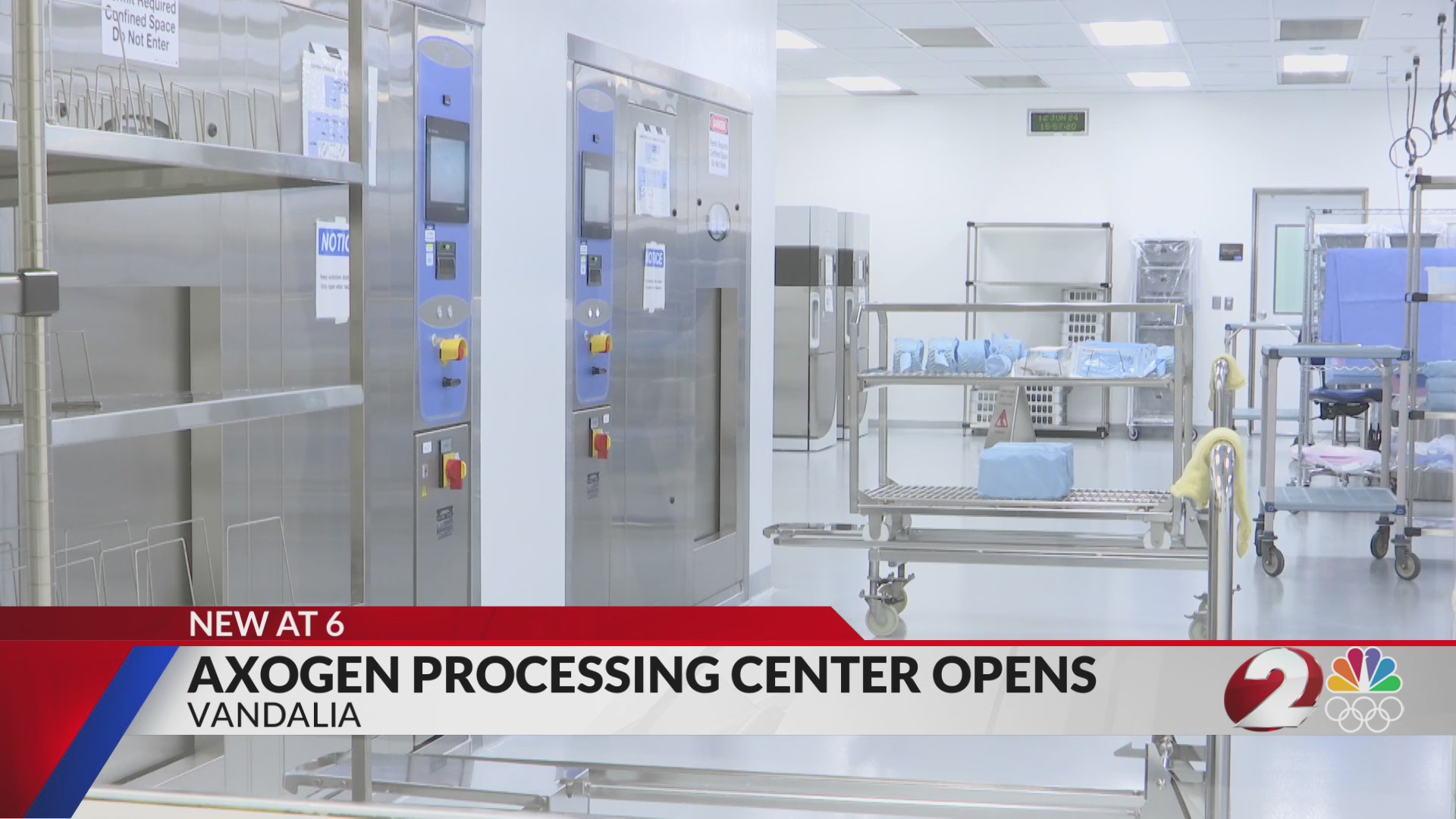 Axogen Processing Center now open in Vandalia – WDTN.com