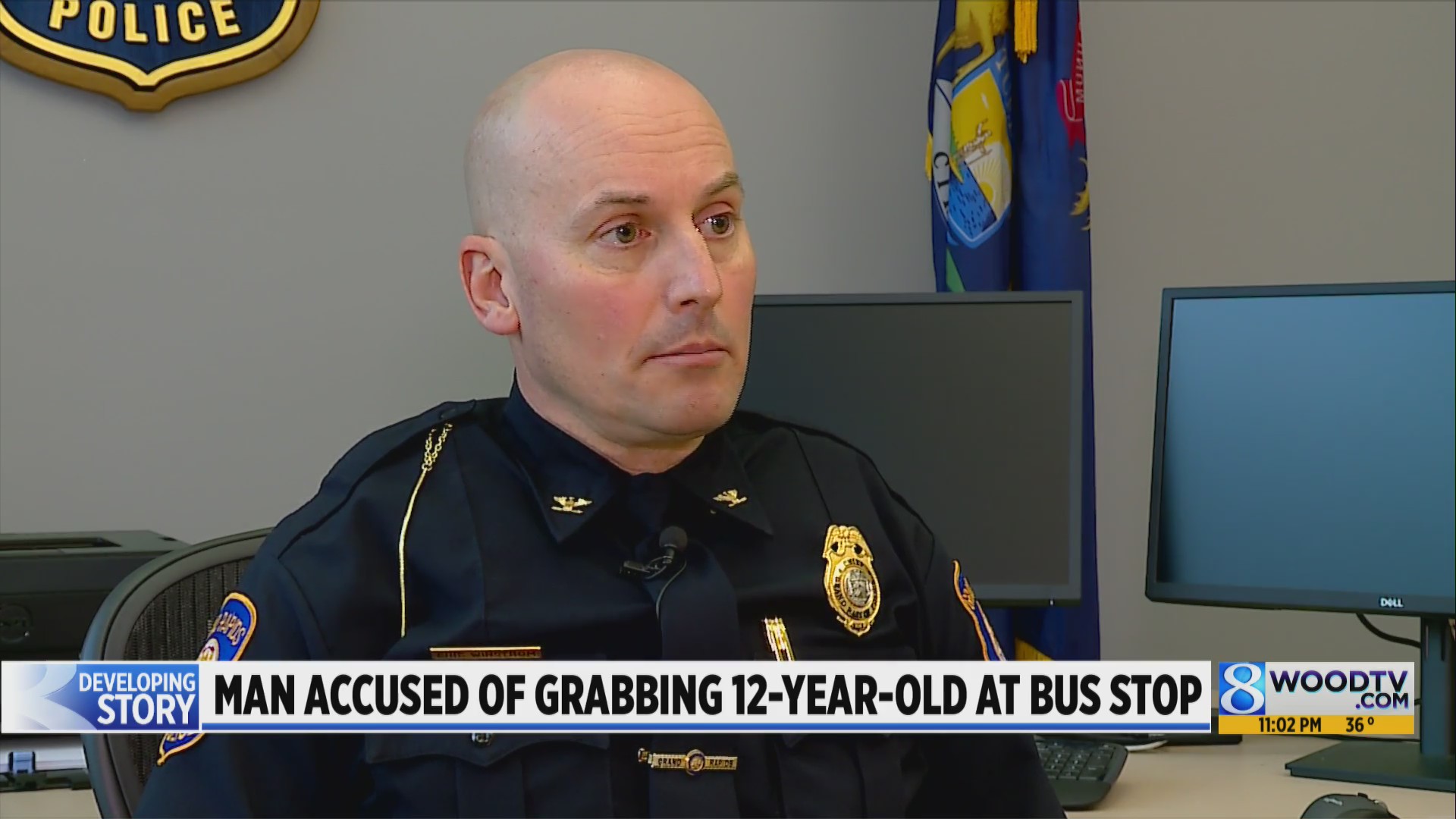 GRPD: ‘Hero’ 12-year-old escapes stranger at bus stop – WOODTV.com