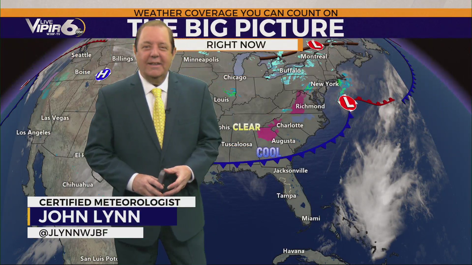 Live VIPIR 6 Forecast Wednesday, March 26, 2025 – WJBF