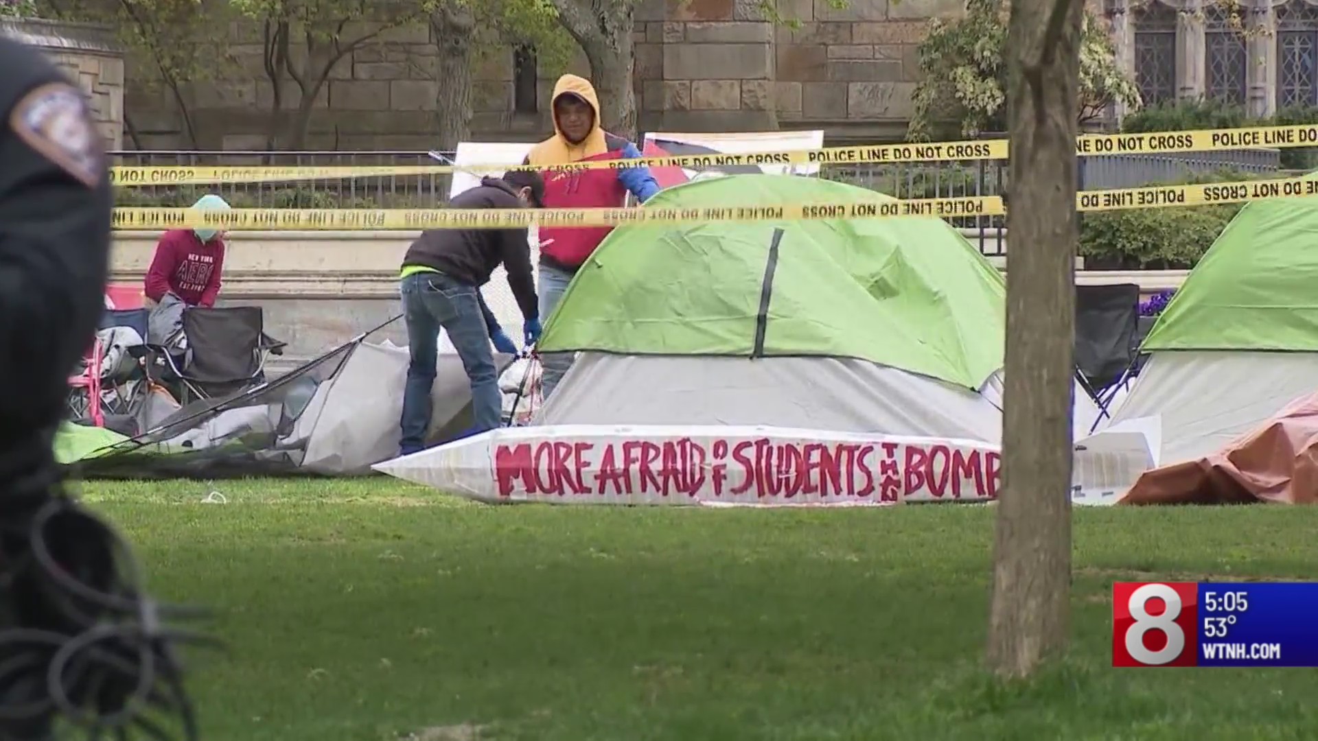 UConn police arrest protesters refusing to vacate encampments – WTNH.com