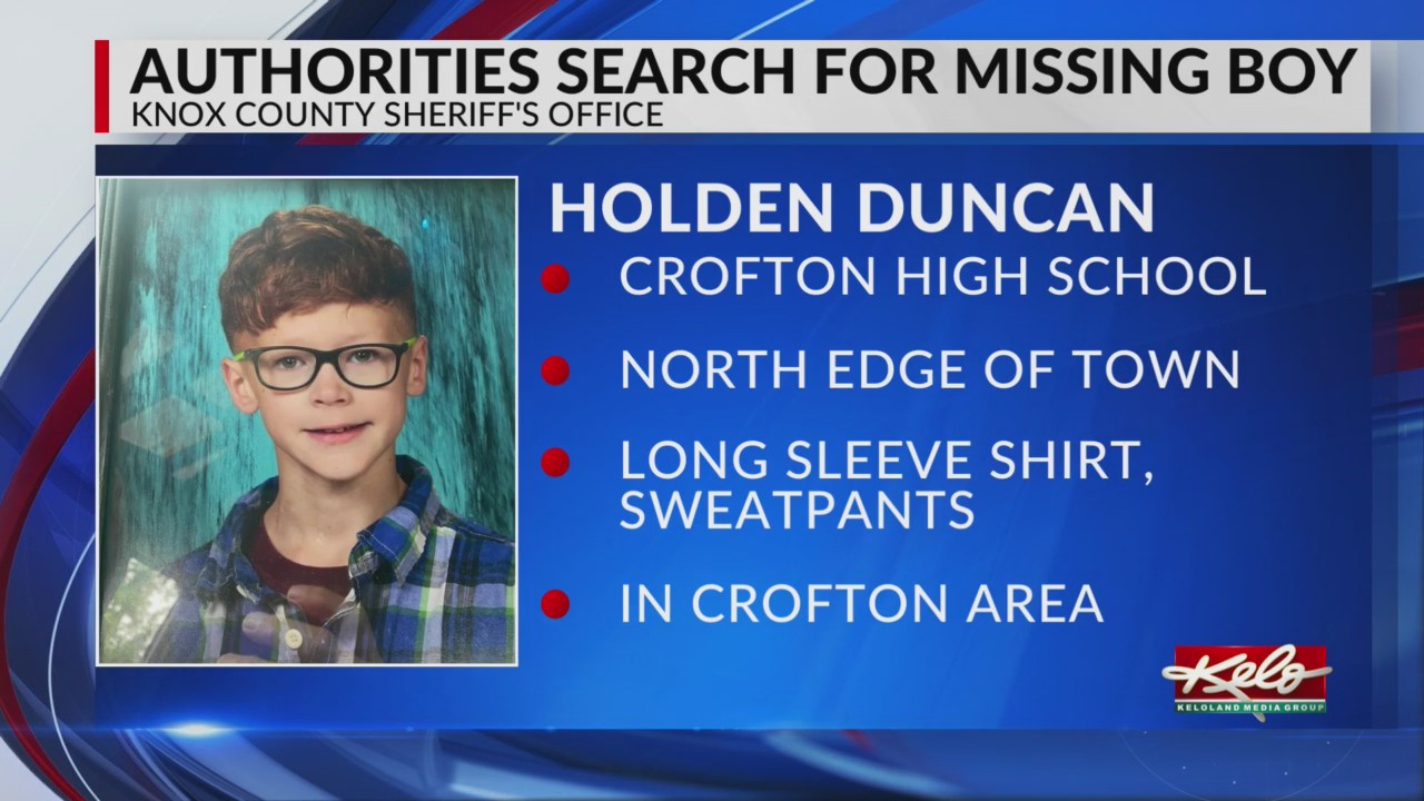 The search continues for Holden Duncan – KELOLAND.com