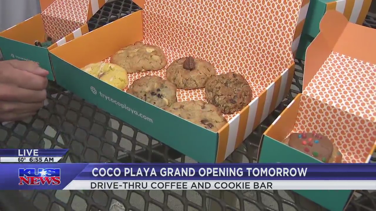 Drive-thru coffee and cookie bar CoCo Playa opens – FOX 5 San Diego ...