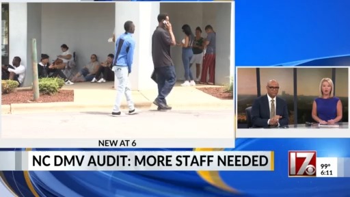 NC DMV job structures create public wait times, delays: Audit – CBS17.com