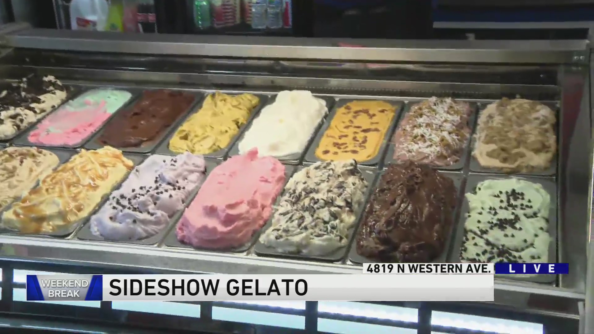 Weekend Break: Sideshow Gelato in Lincoln Square – WGN-TV