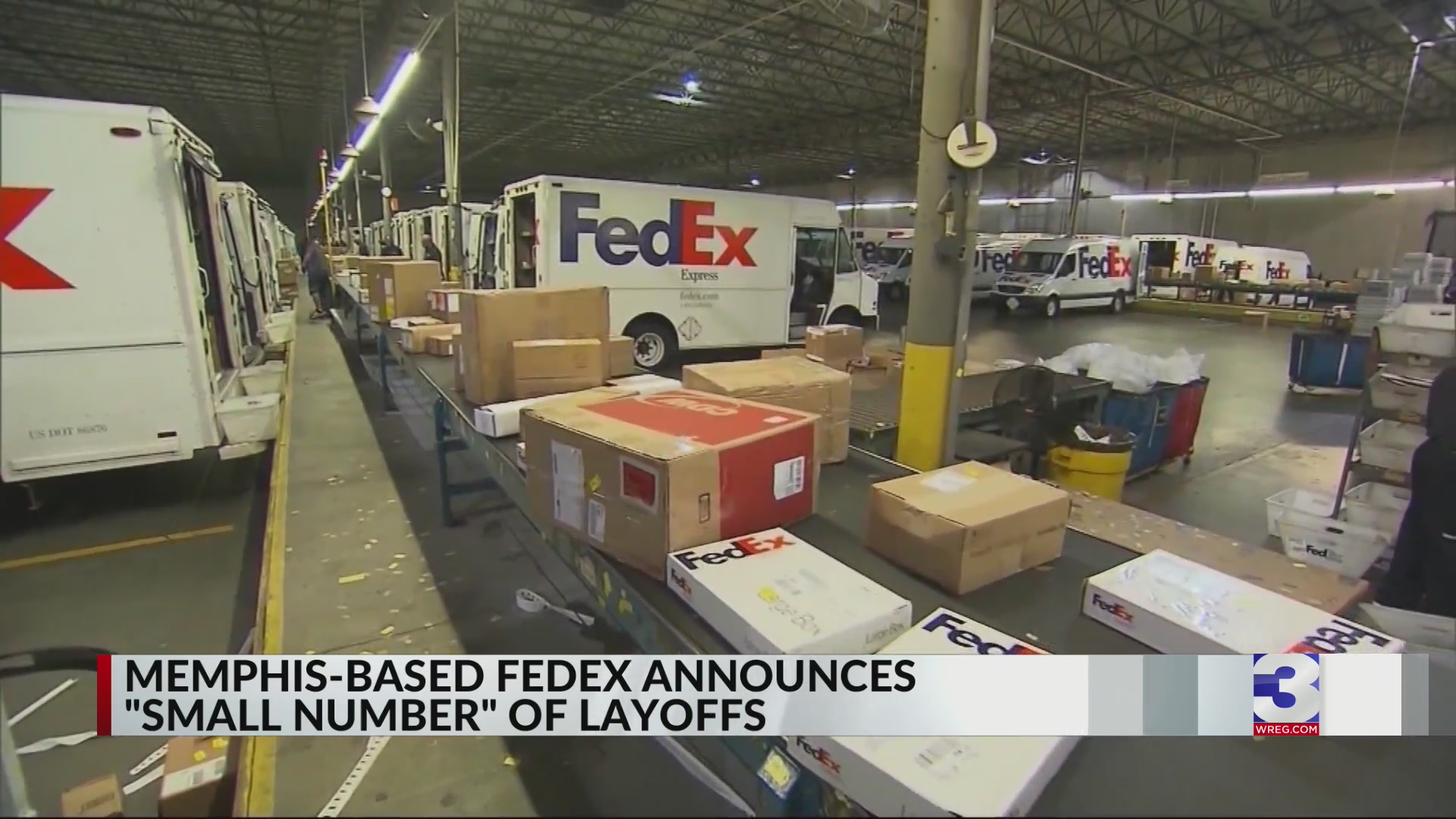 FedEx confirms ‘small number’ of jobs eliminated – WREG.com