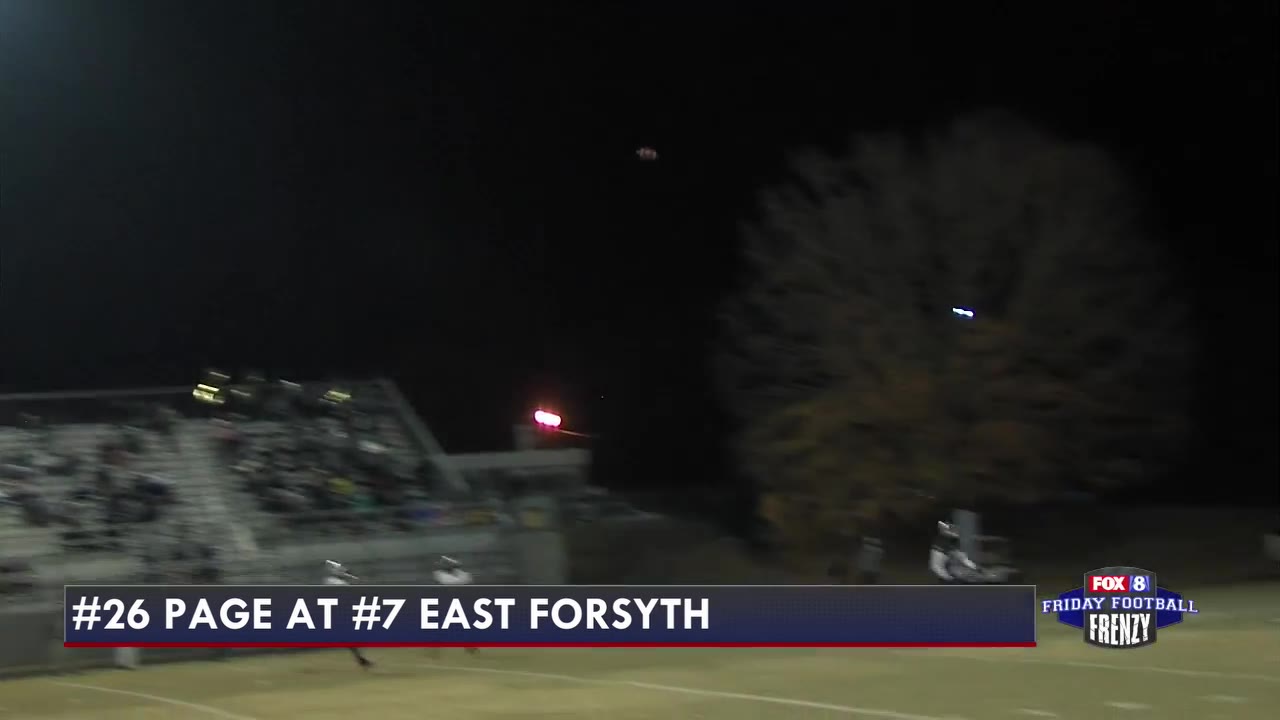 Bryce Baker touchdown pass vs. Page – FOX8 WGHP