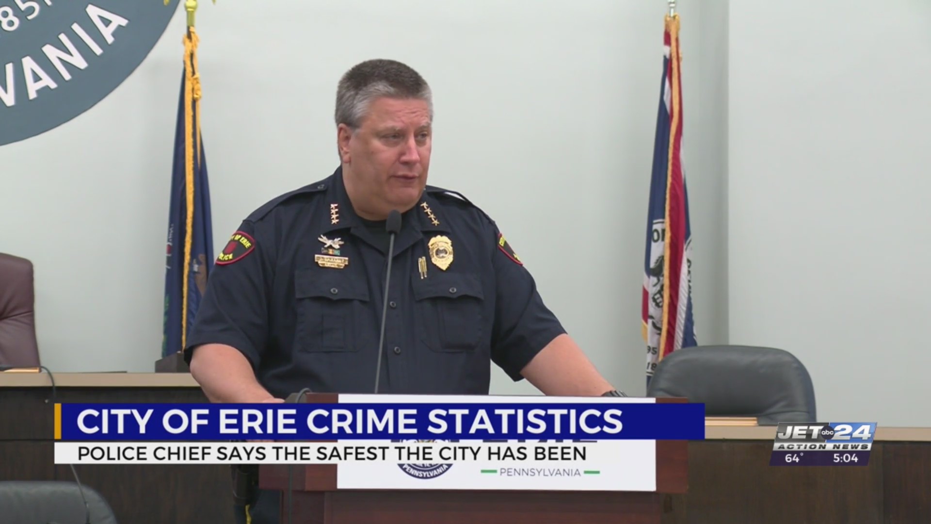 Erie police release first half of 2025 crime stats, marks drop in ...