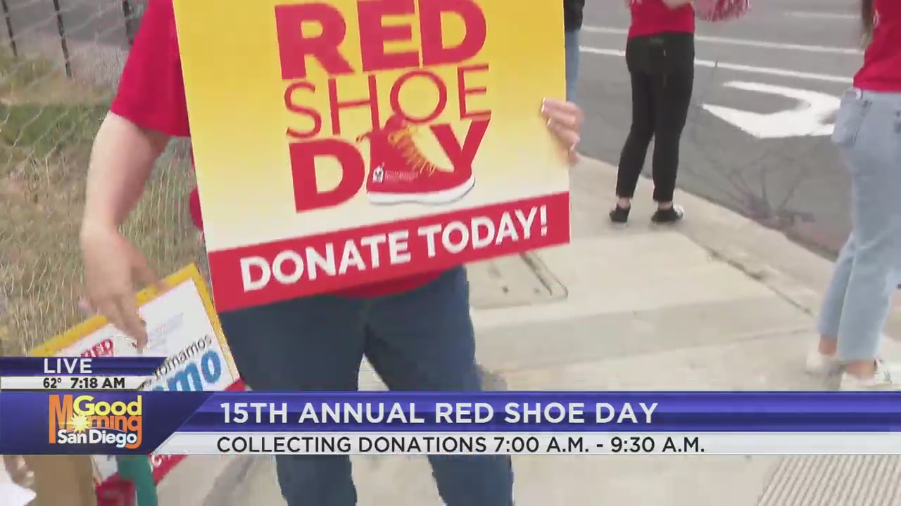 15th Annual Red Shoe Day takes place – FOX 5 San Diego & KUSI News