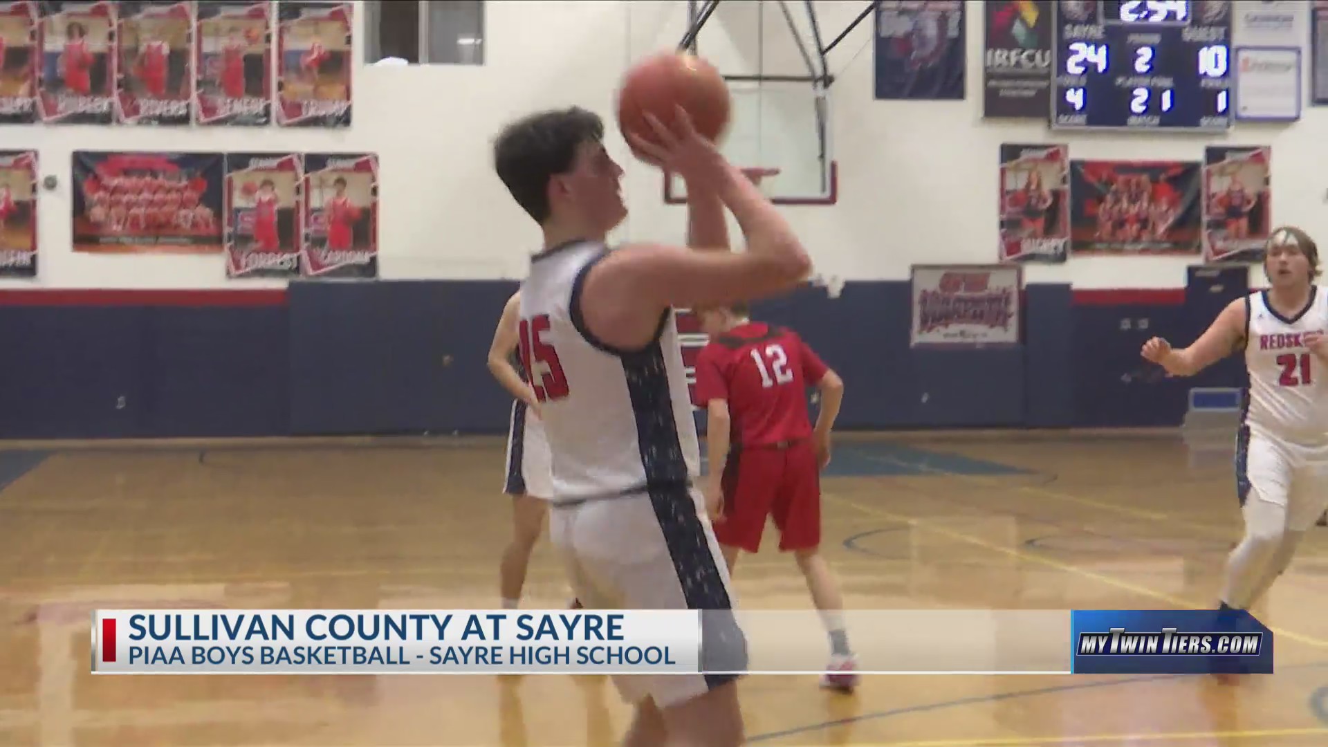 Sayre boys basketball rolls past Sullivan County, Hudson Trump snags ...