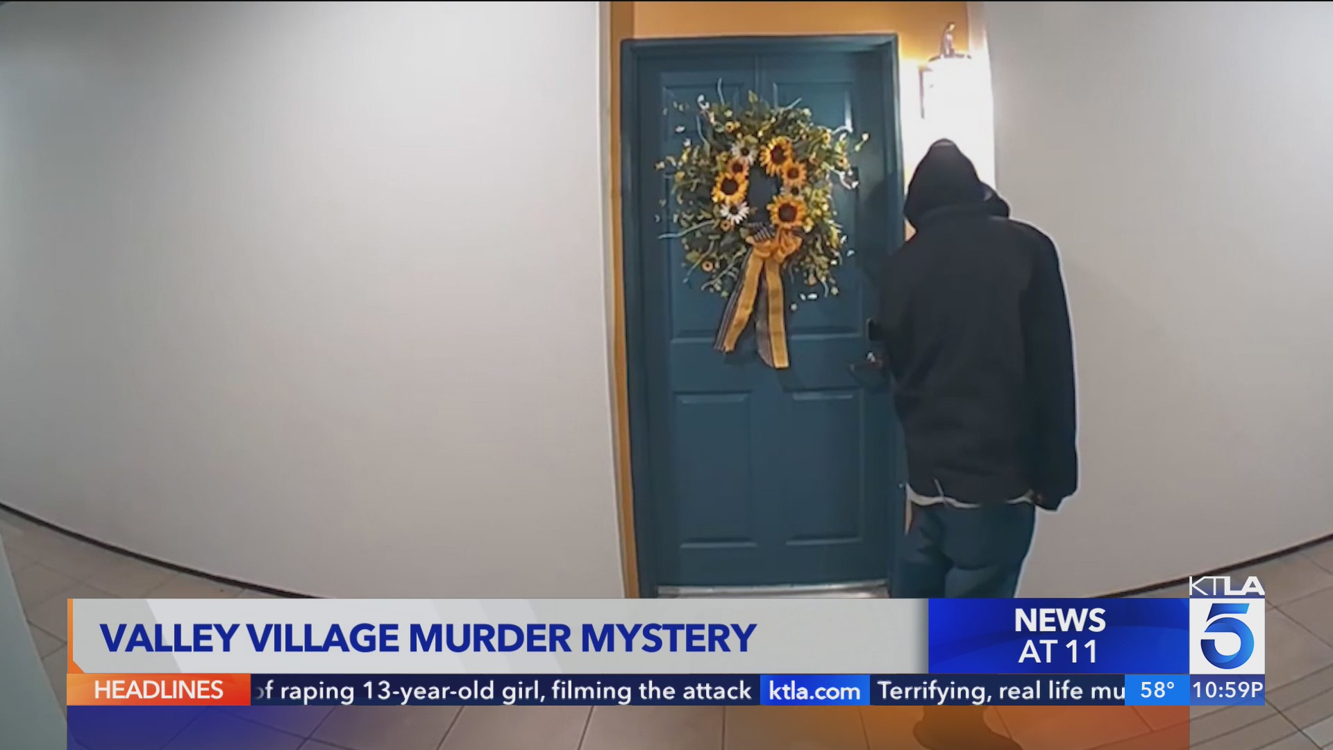 Frightening Valley Village murder mystery – KTLA