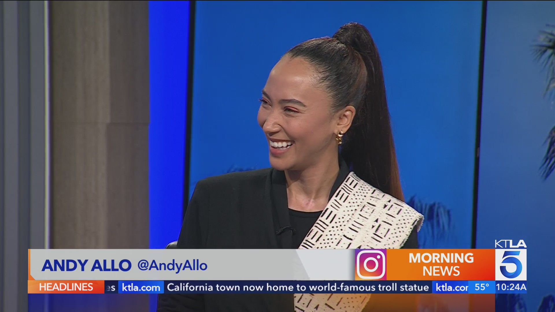 Andy Allo shows off her chef skills with her Camaroonian fine dining experience Aköne – KTLA