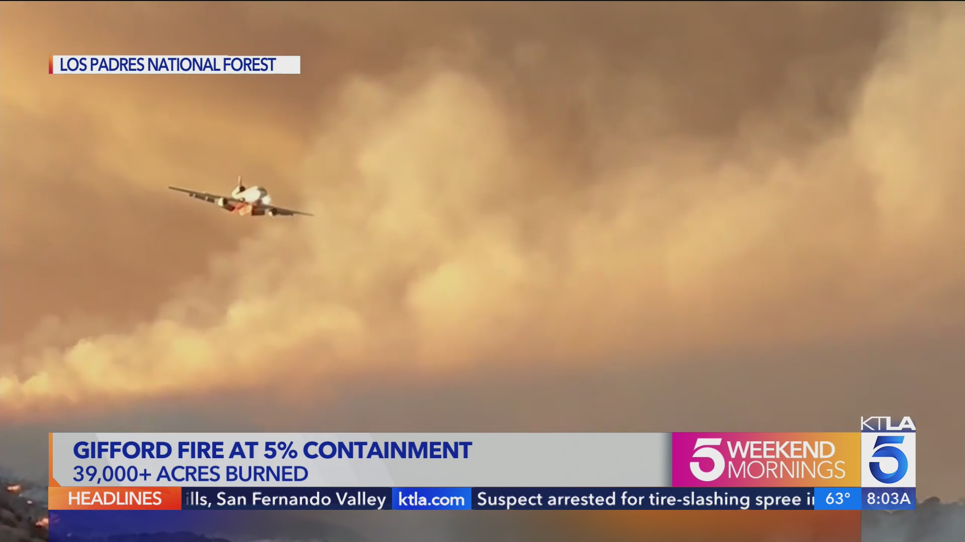 3 injured as massive Gifford Fire grows, evacs ordered – KTLA