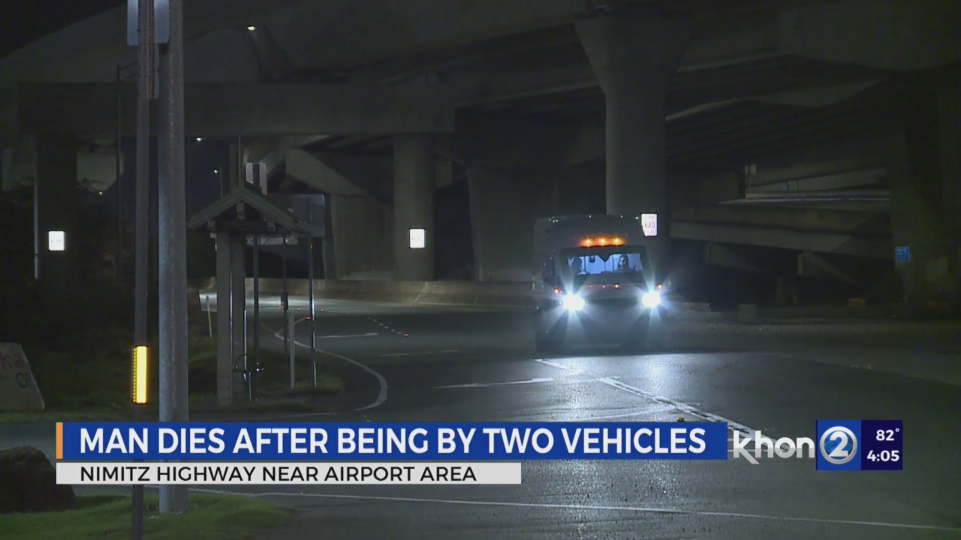 Nimitz Highway collision claims life of pedestrian – KHON2