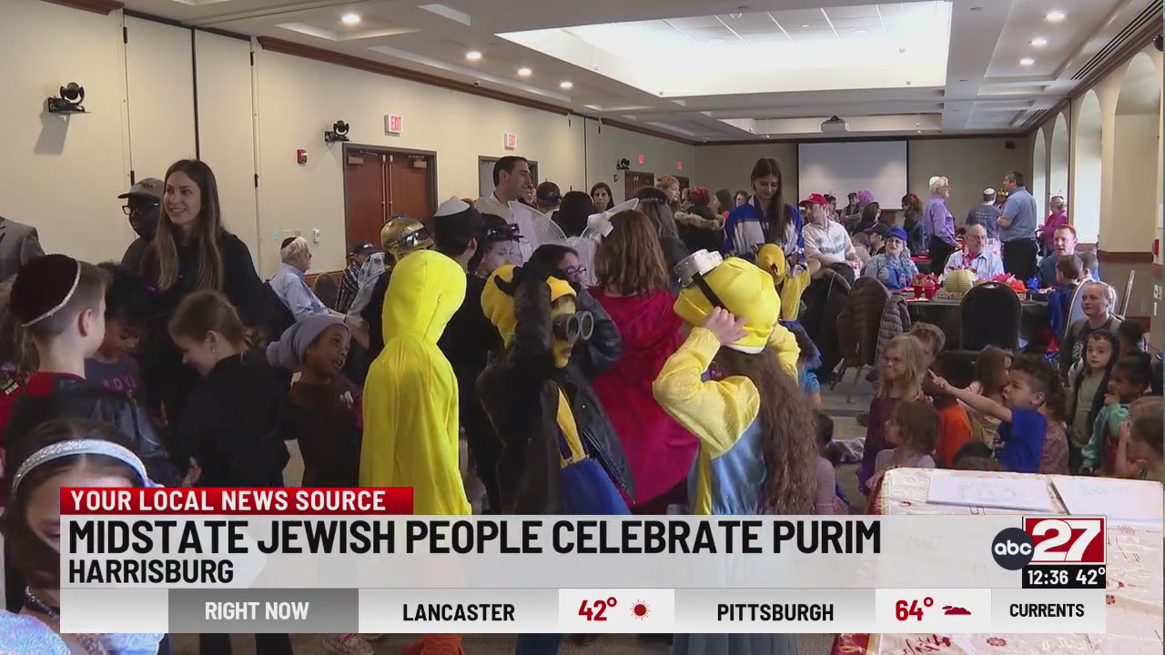 Jewish Harrisburg students celebrate Purim holiday – ABC27