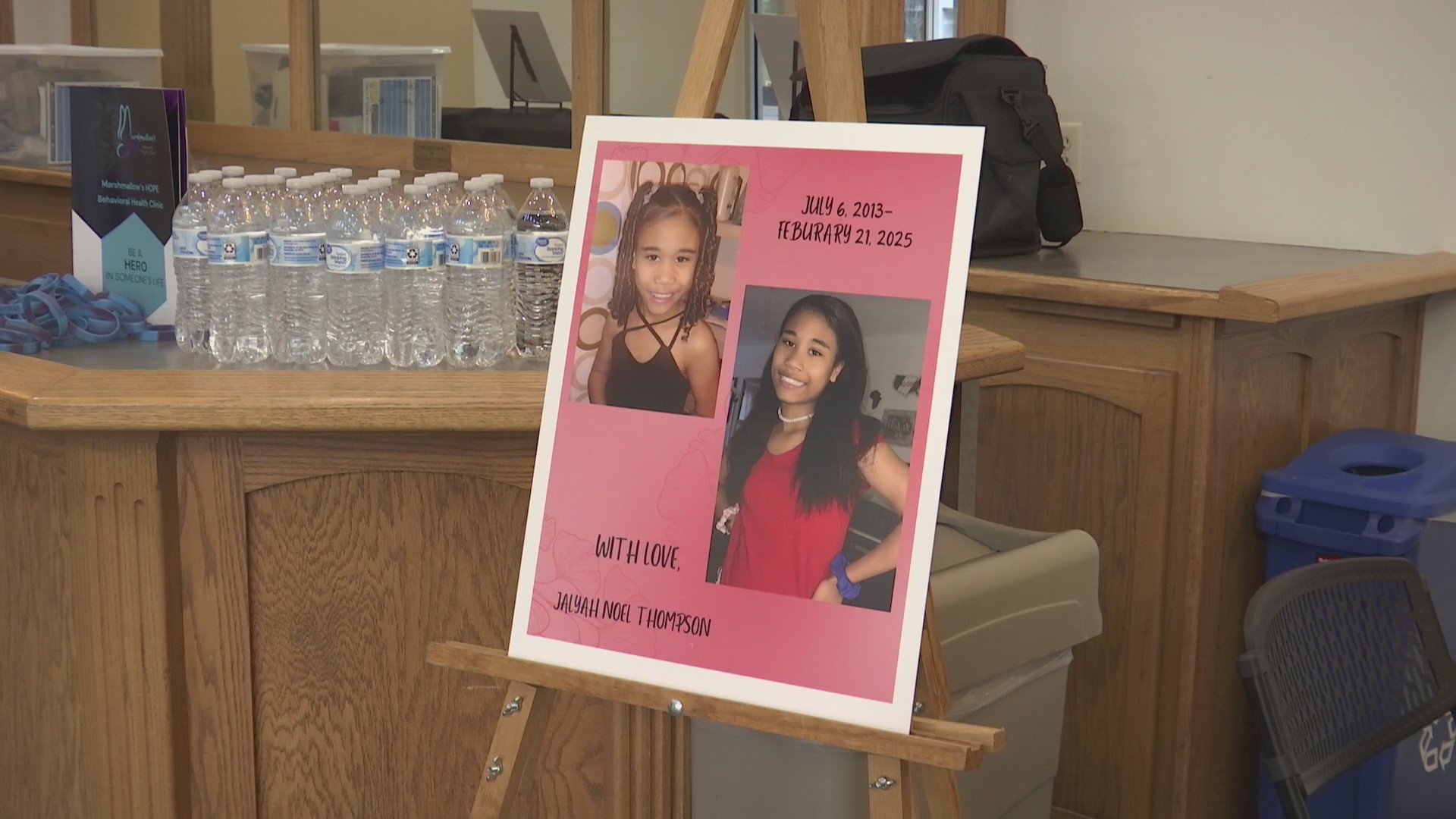 Community responds to Jalyah Thompson’s death, promotes mental health ...
