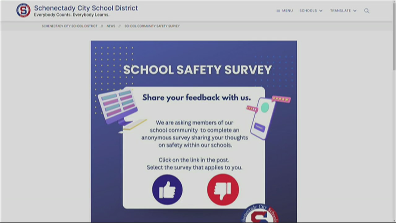 Schenectady CSD releases school safety survey – NEWS10 ABC