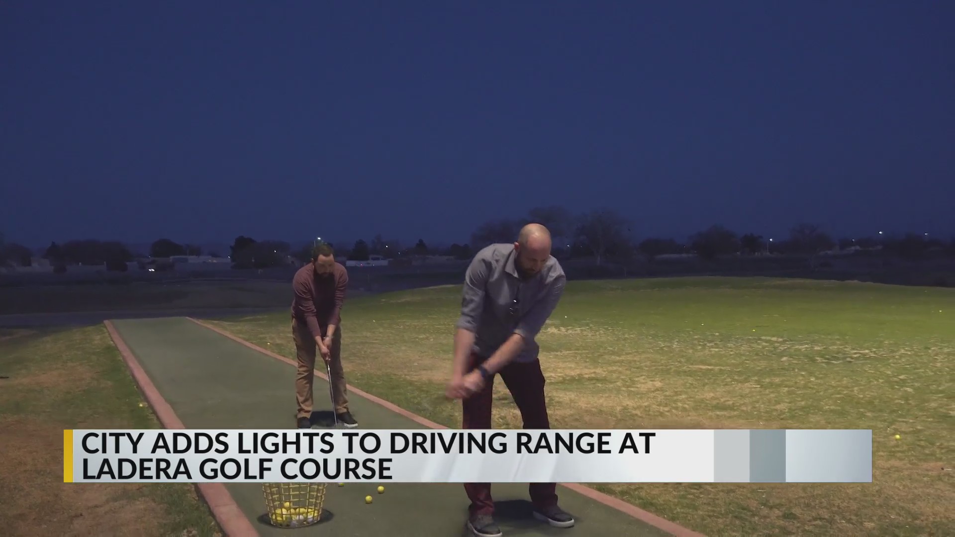 Ladera Golf Course opens new lighted driving range – KRQE NEWS 13 ...