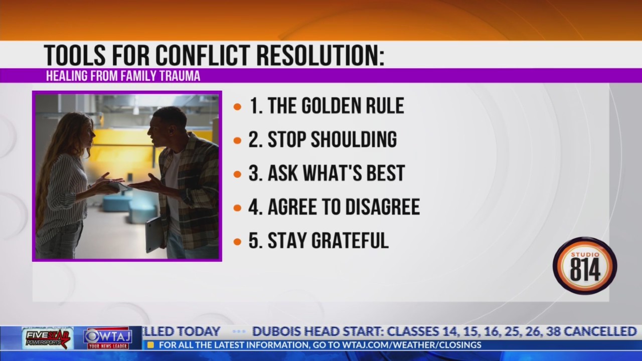 Tools for Conflict Resolution: Healing from Family Trauma with Trauma ...