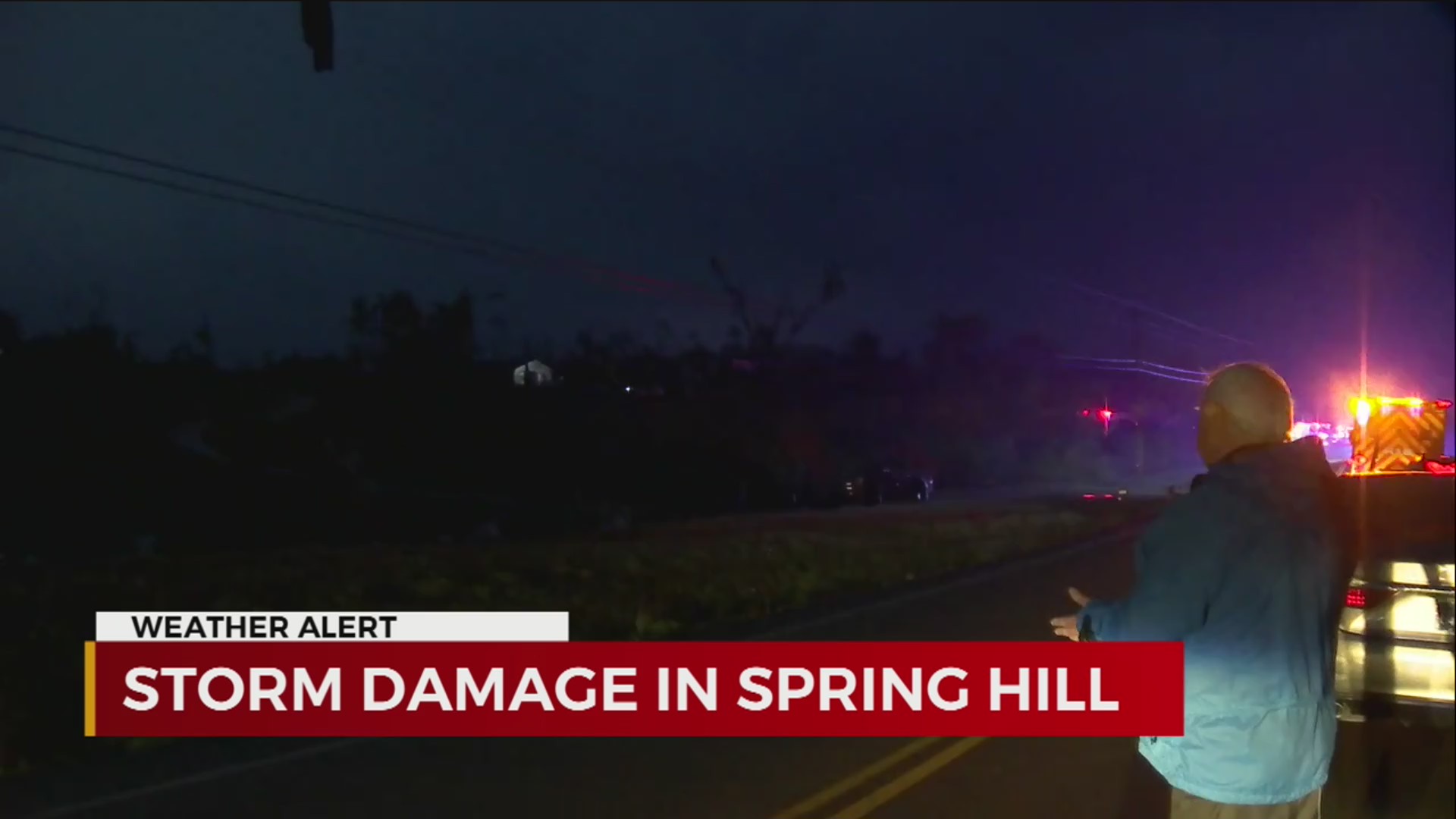 Davis Nolan reports on storm damage in Spring Hill – WKRN News 2