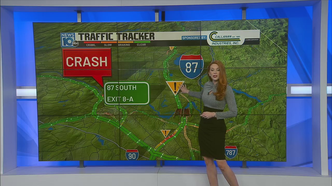 2/18/25 8AM Traffic Tracker – NEWS10 ABC