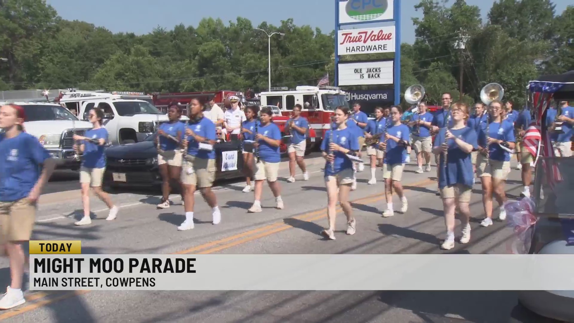 Might Moo Parade in Cowpens – WSPA 7NEWS