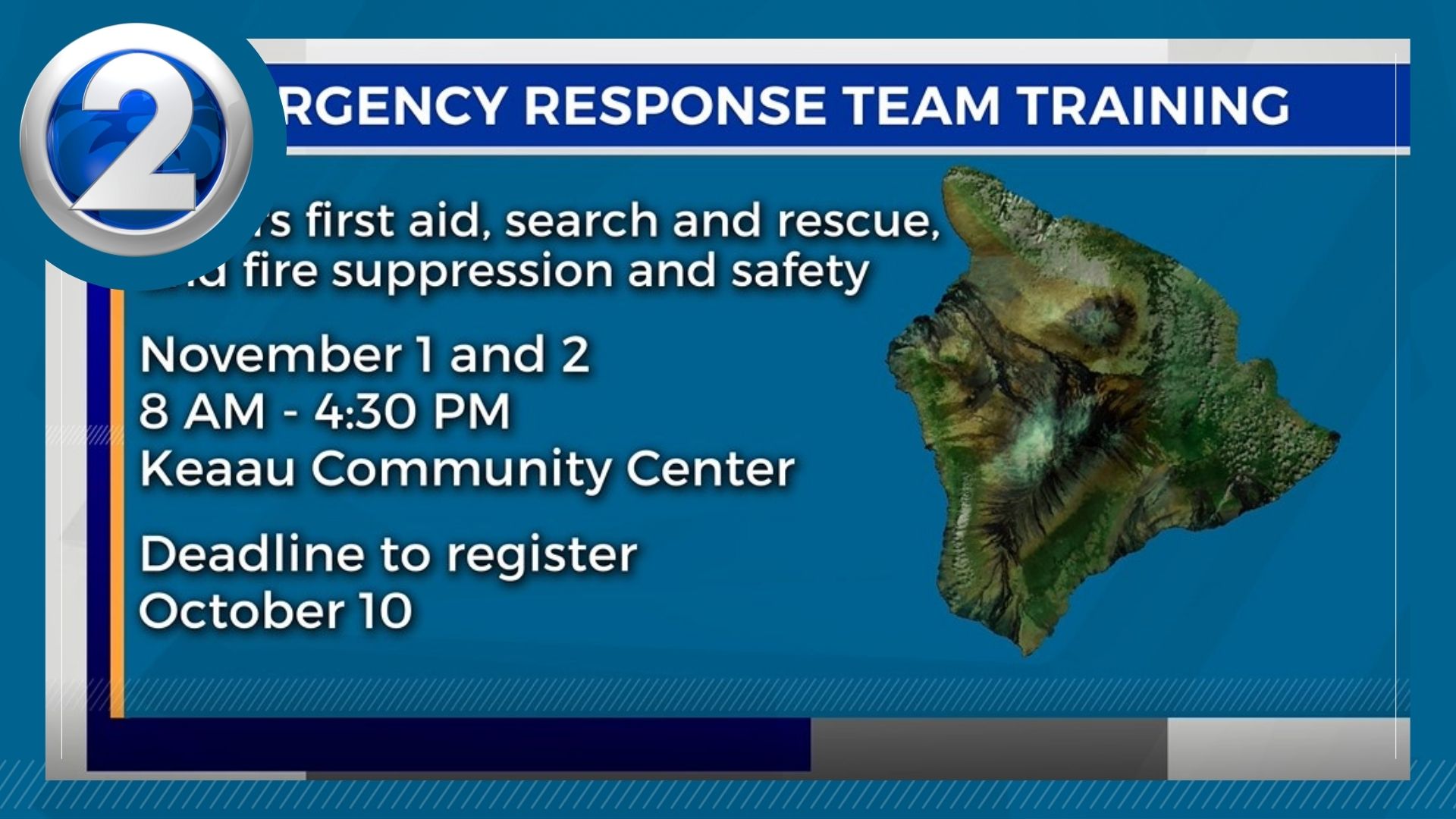 Become a Hawaii CERT member with this free training – KHON2