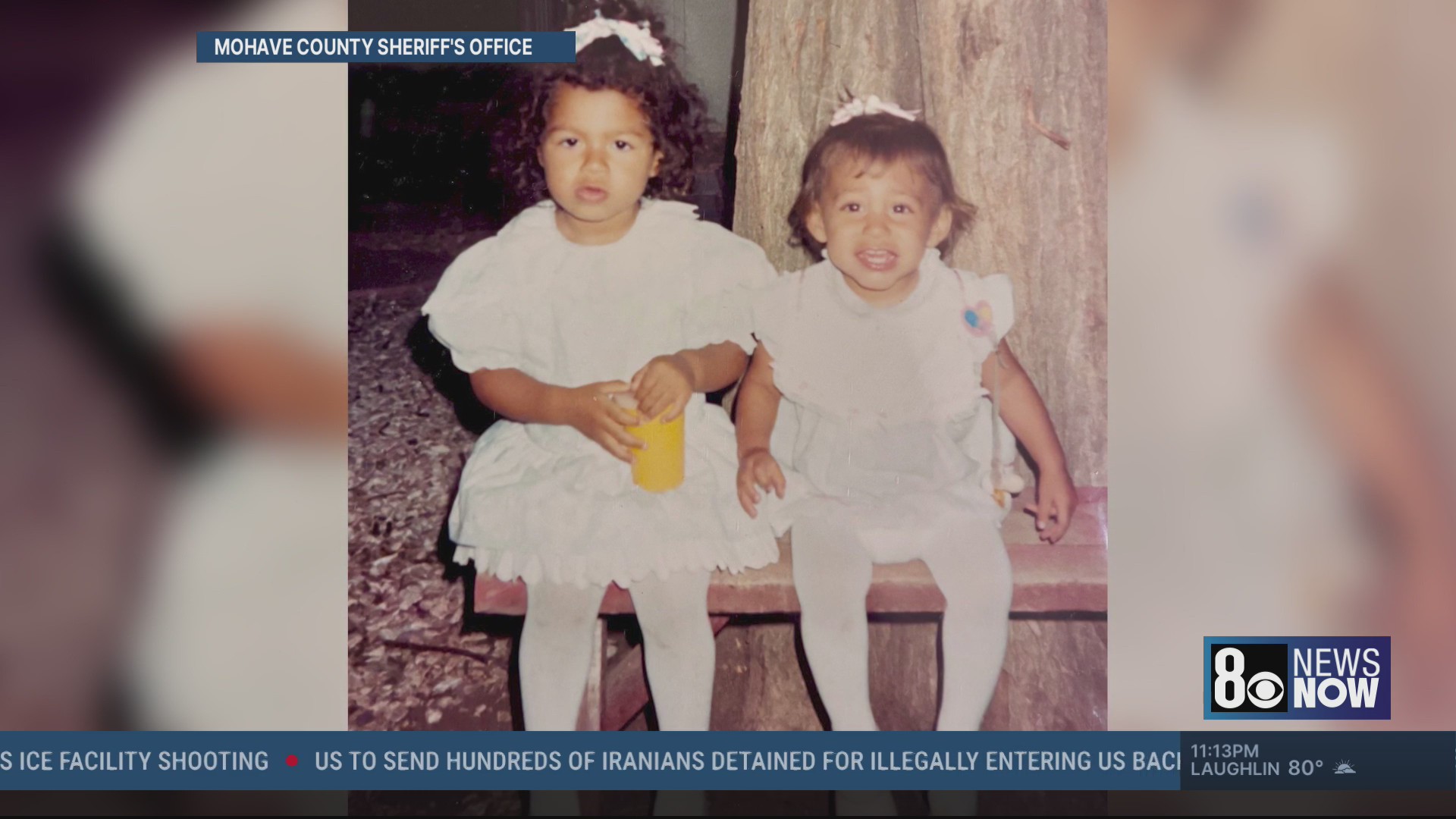 Missing girls found 36 years after mother stabbed to death south of Las ...