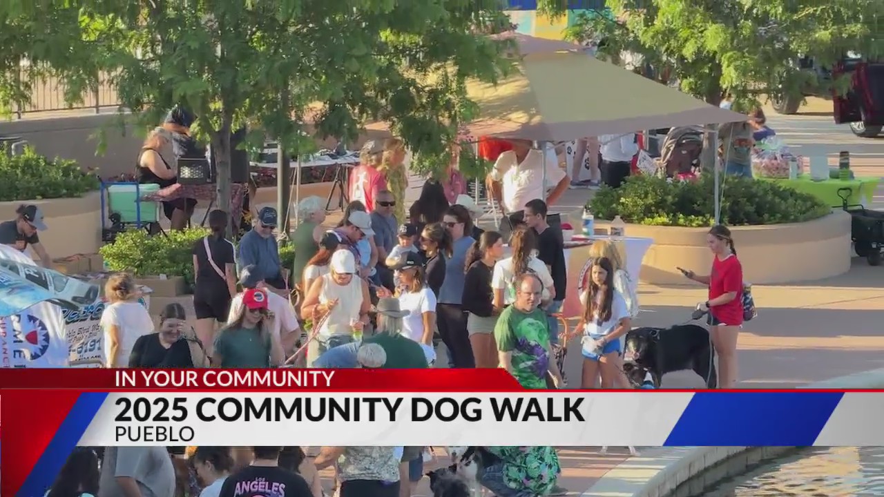 Community dog walk held at Pueblo Riverwalk – FOX21 News Colorado