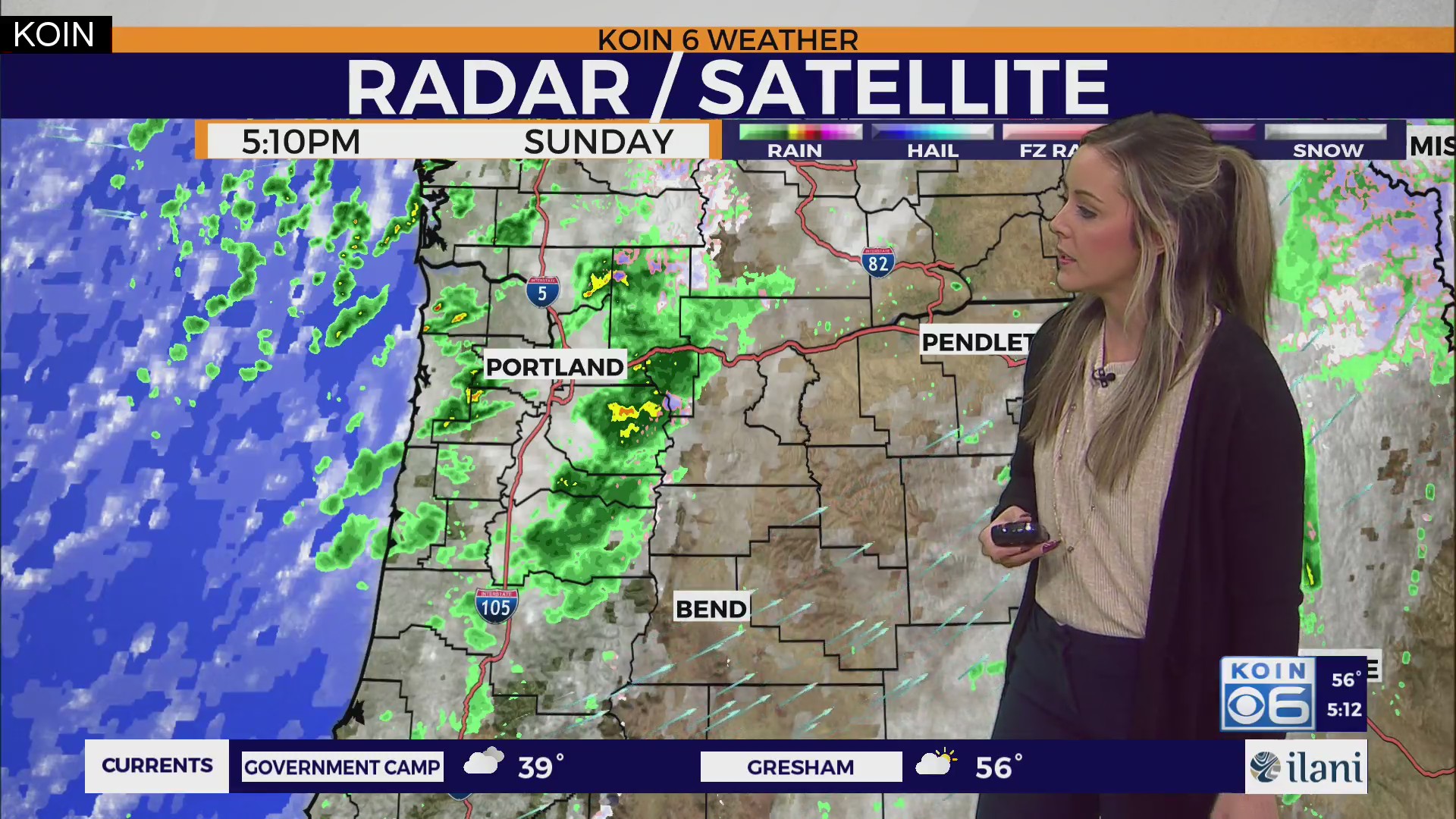 Weather forecast: Active weather continues around Portland Monday ...