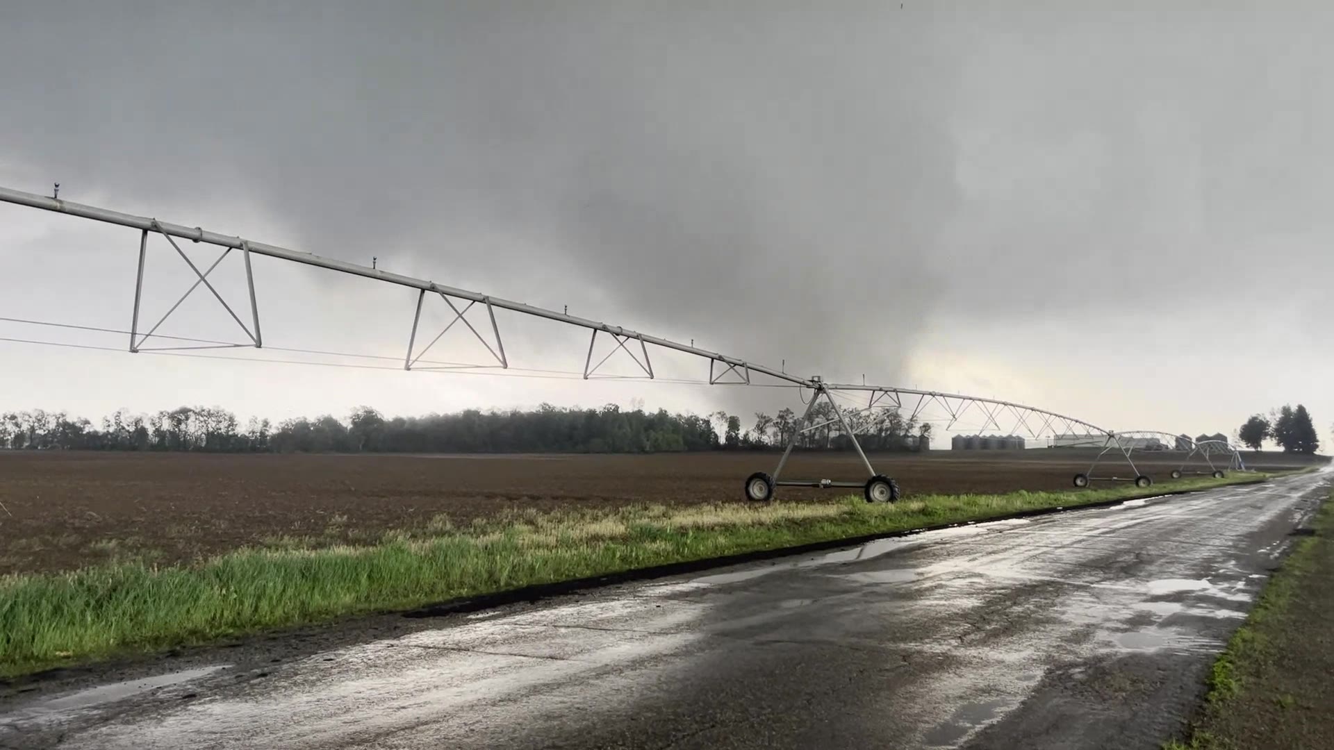Funnel cloud tracks near Colon on May 7, 2024 – WOODTV.com