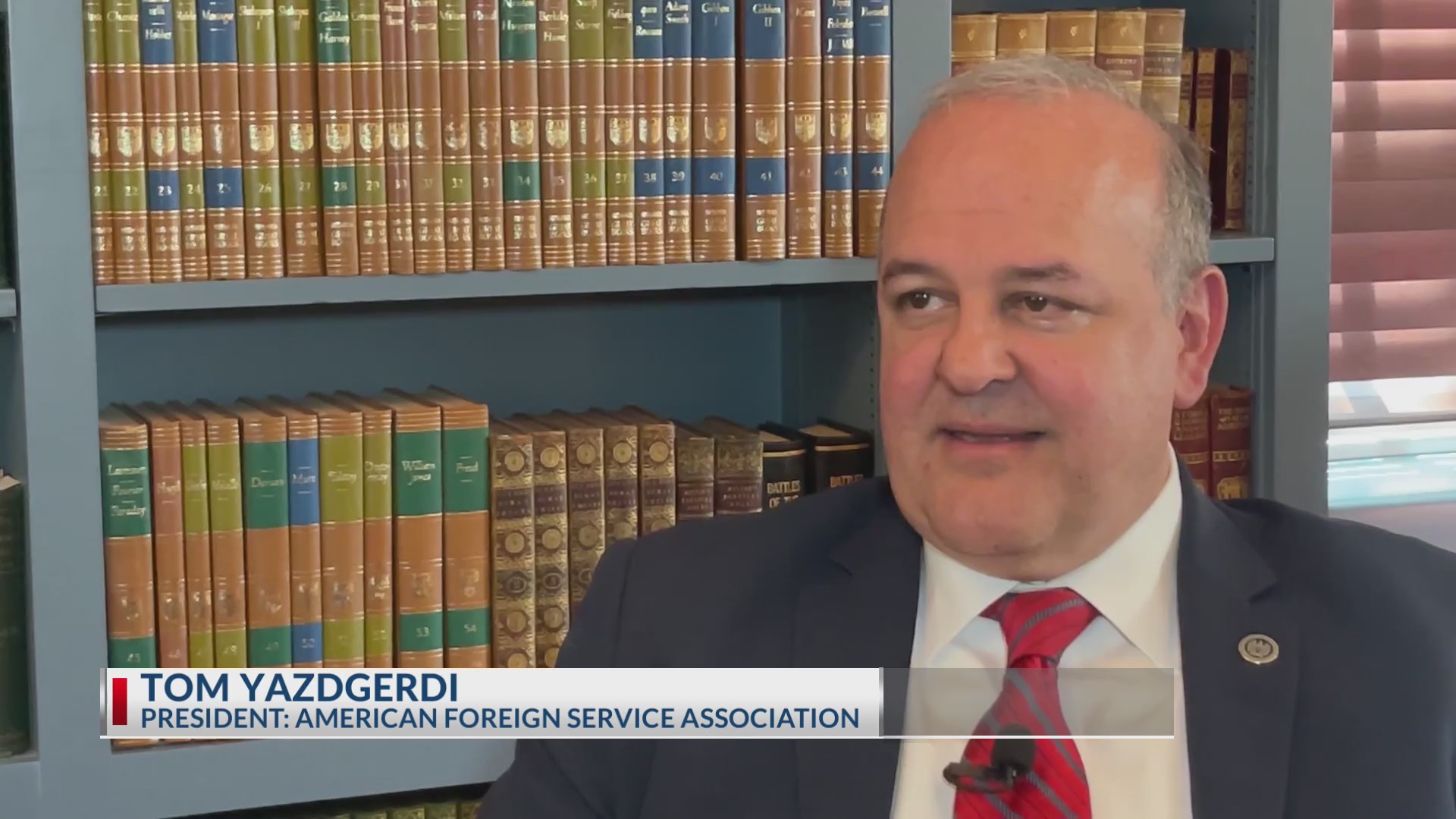 President of the American Foreign Service Association talks about the ...