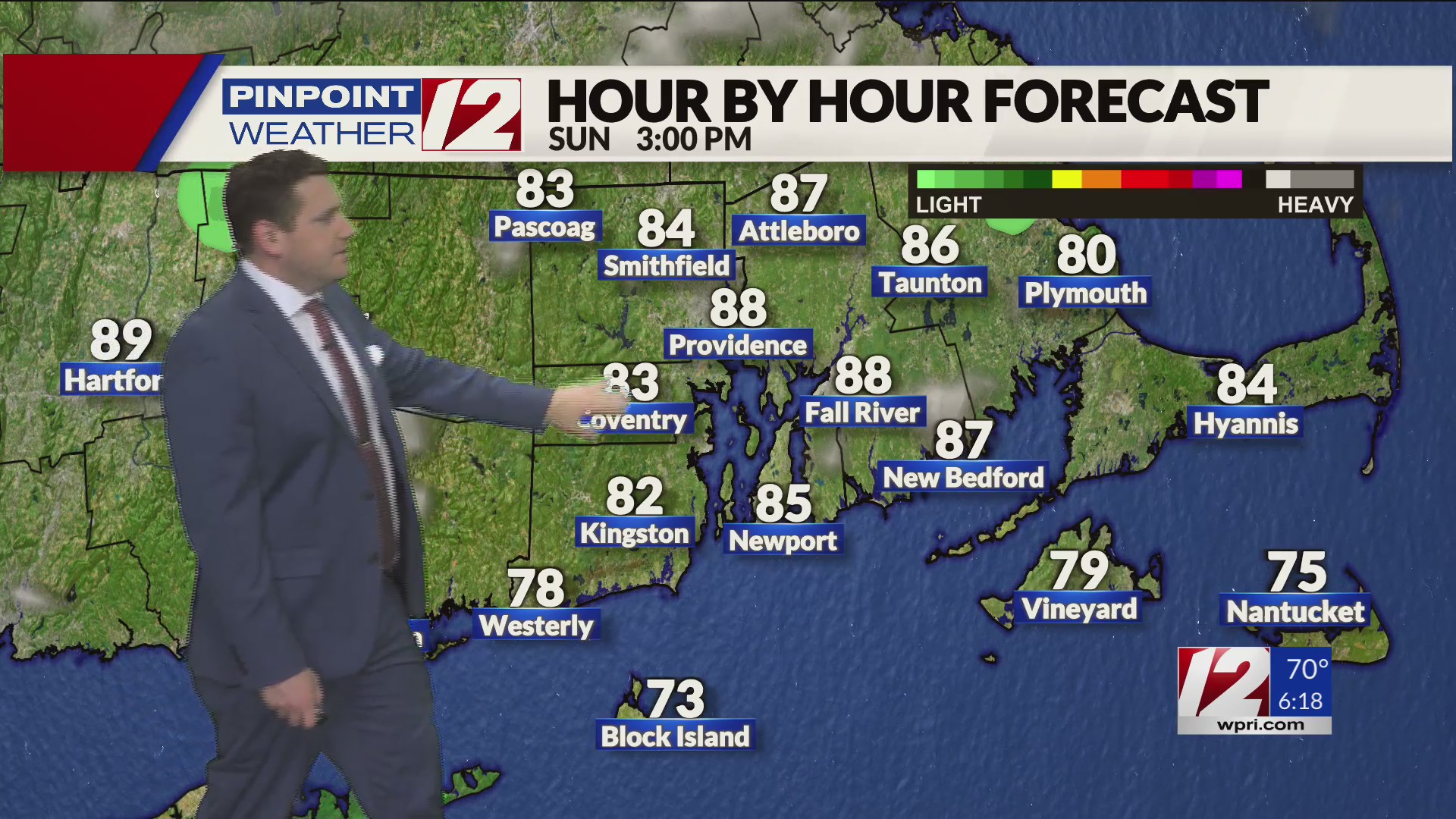 WPRI 12 Weather Forecast 7/21/24: Bright, Warm Skies Today – WPRI.com