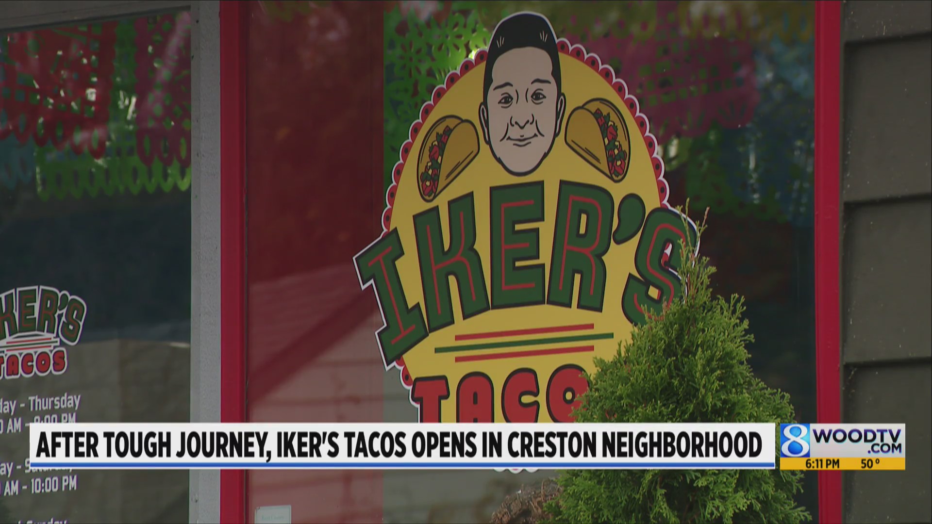 After tough journey, Iker’s Tacos opens in Creston – WOODTV.com