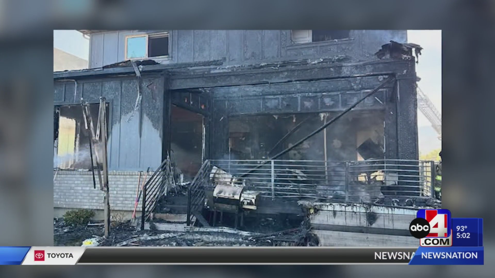Firefighter taken to hospital after two houses catch fire in Draper ...