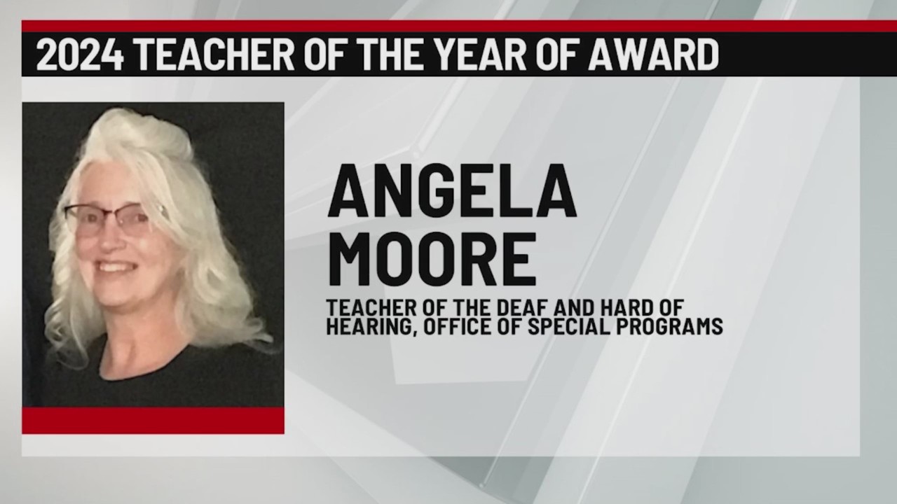 2024 Teacher of the Year awarded to Angela Moore – WVNS