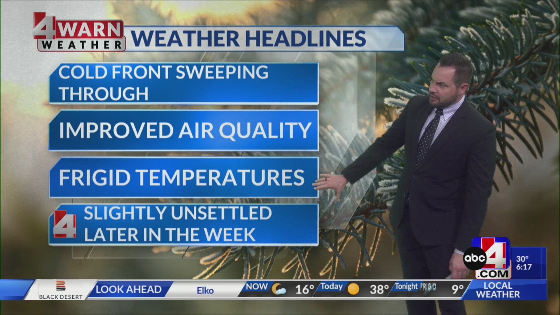 Cold front brings inversion relief to the Wasatch Front – ABC4 Utah