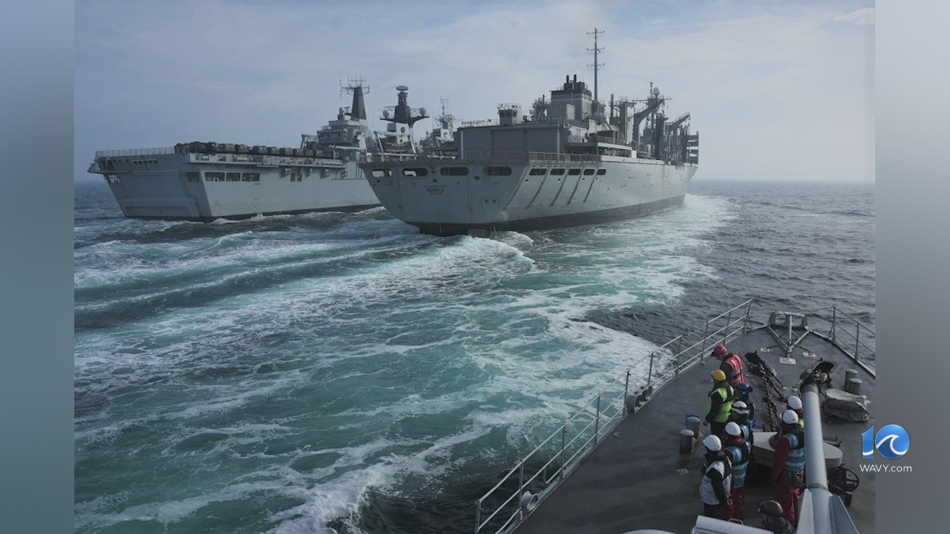 USNS Supply returns to Naval Station Norfolk Saturday – WAVY.com