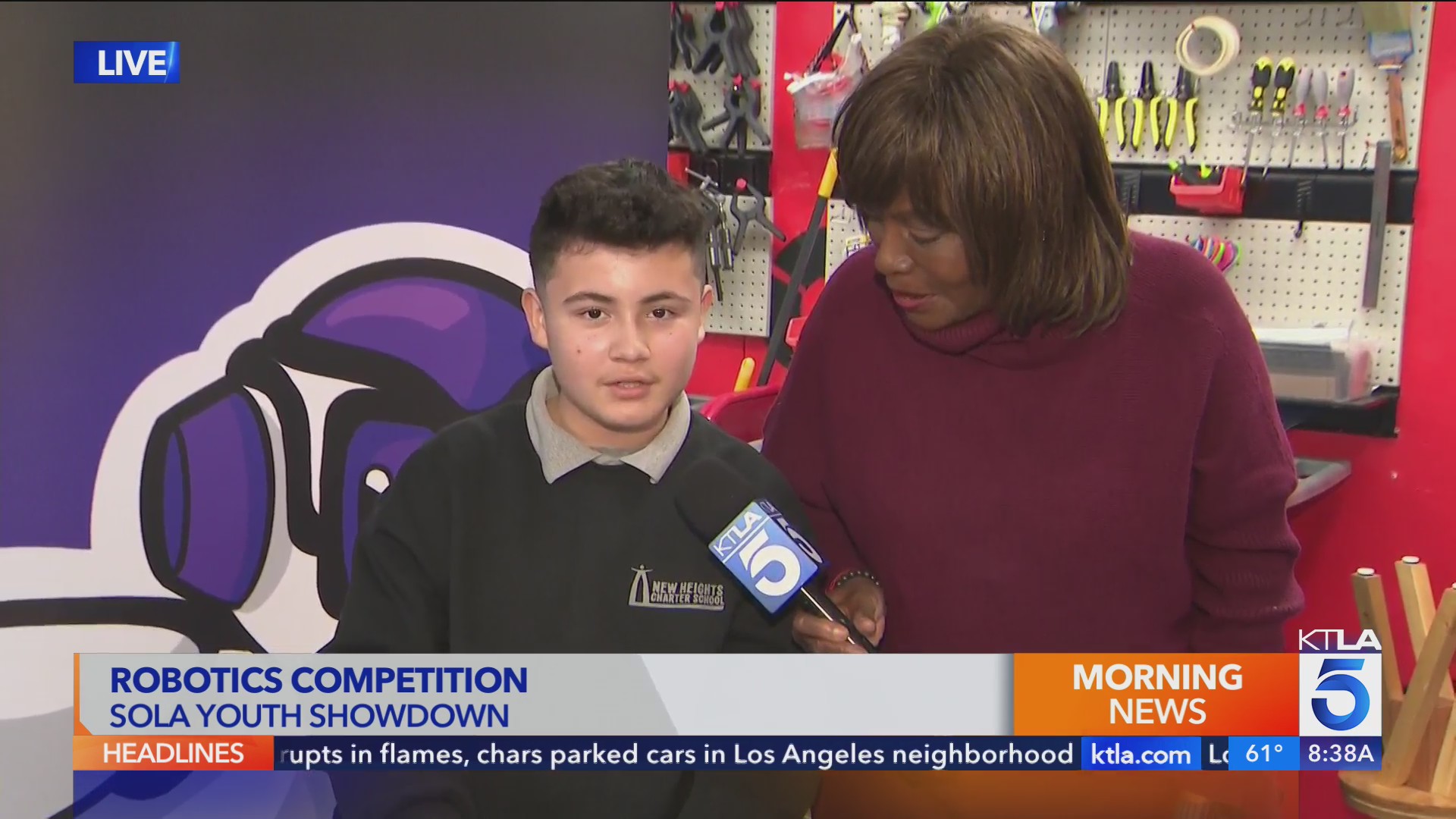 The South Los Angeles Robotics Youth Showdown 2024 preview – KTLA