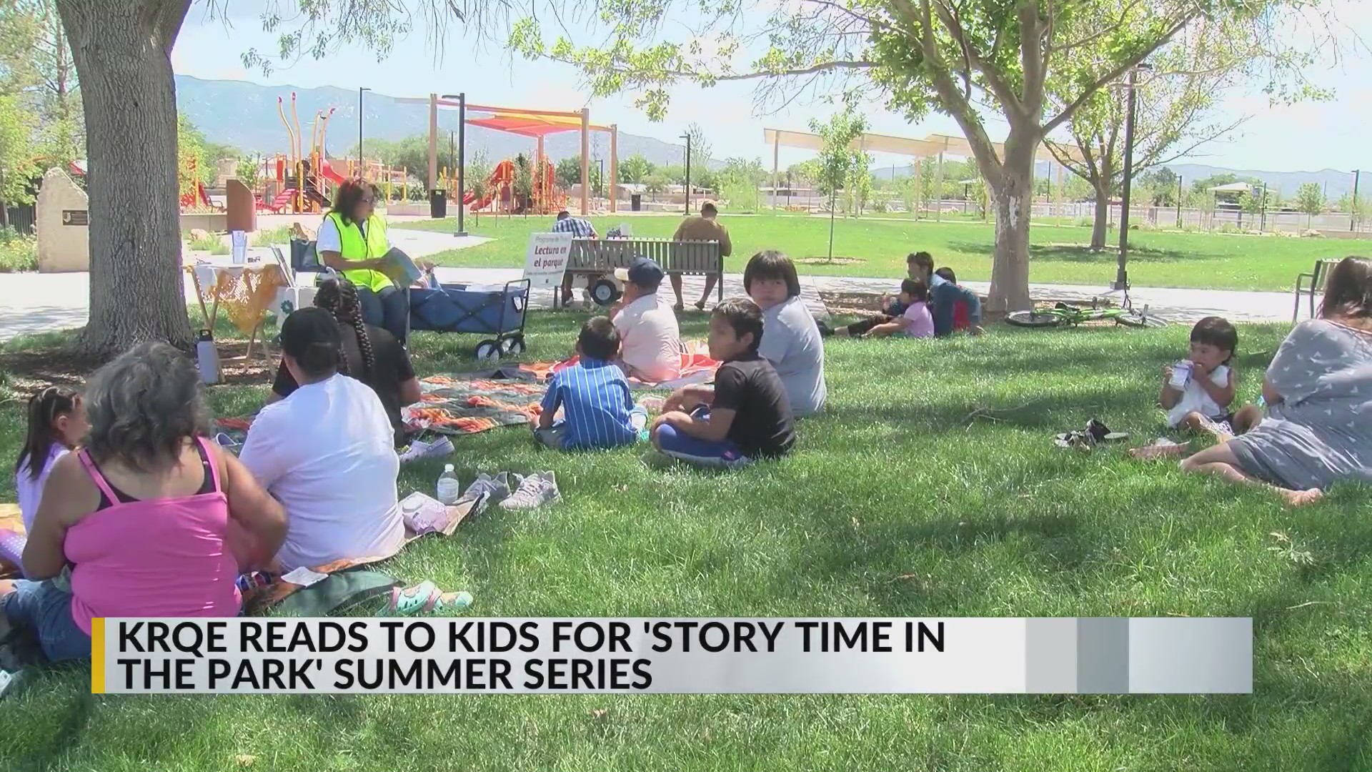 KRQE hosts Story Time in the Park at Phil Chacon Park – KRQE NEWS 13 ...