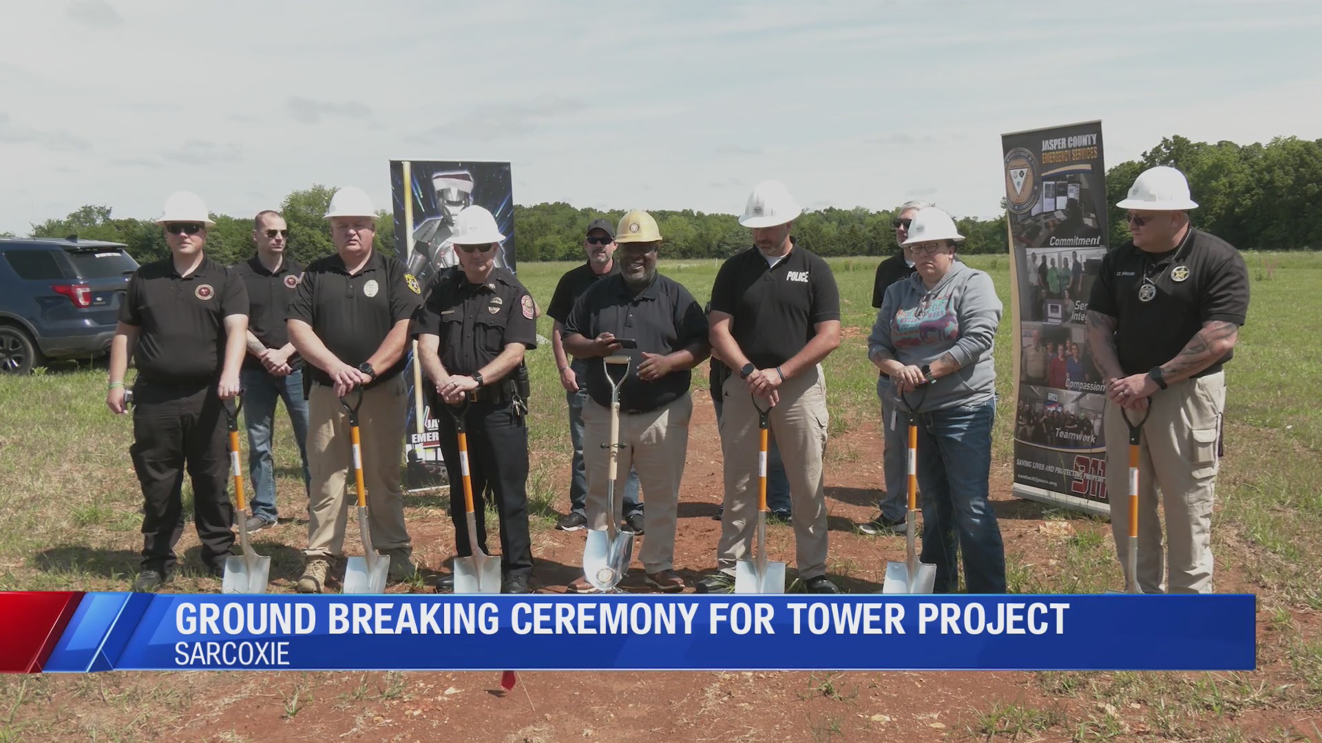 Ground breaking ceremony for tower project in Sarcoxie – KSNF/KODE ...