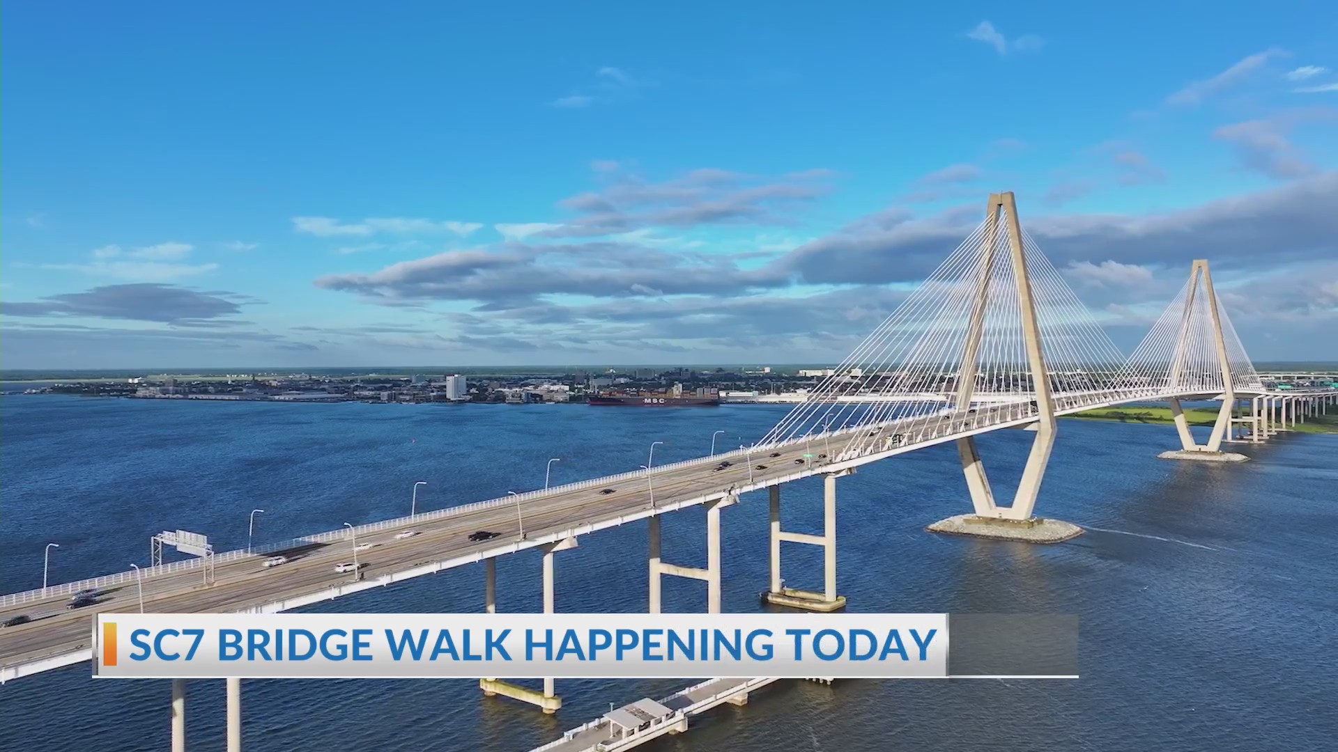SC7 Bridge Walk happening Thursday morning – WCBD News 2