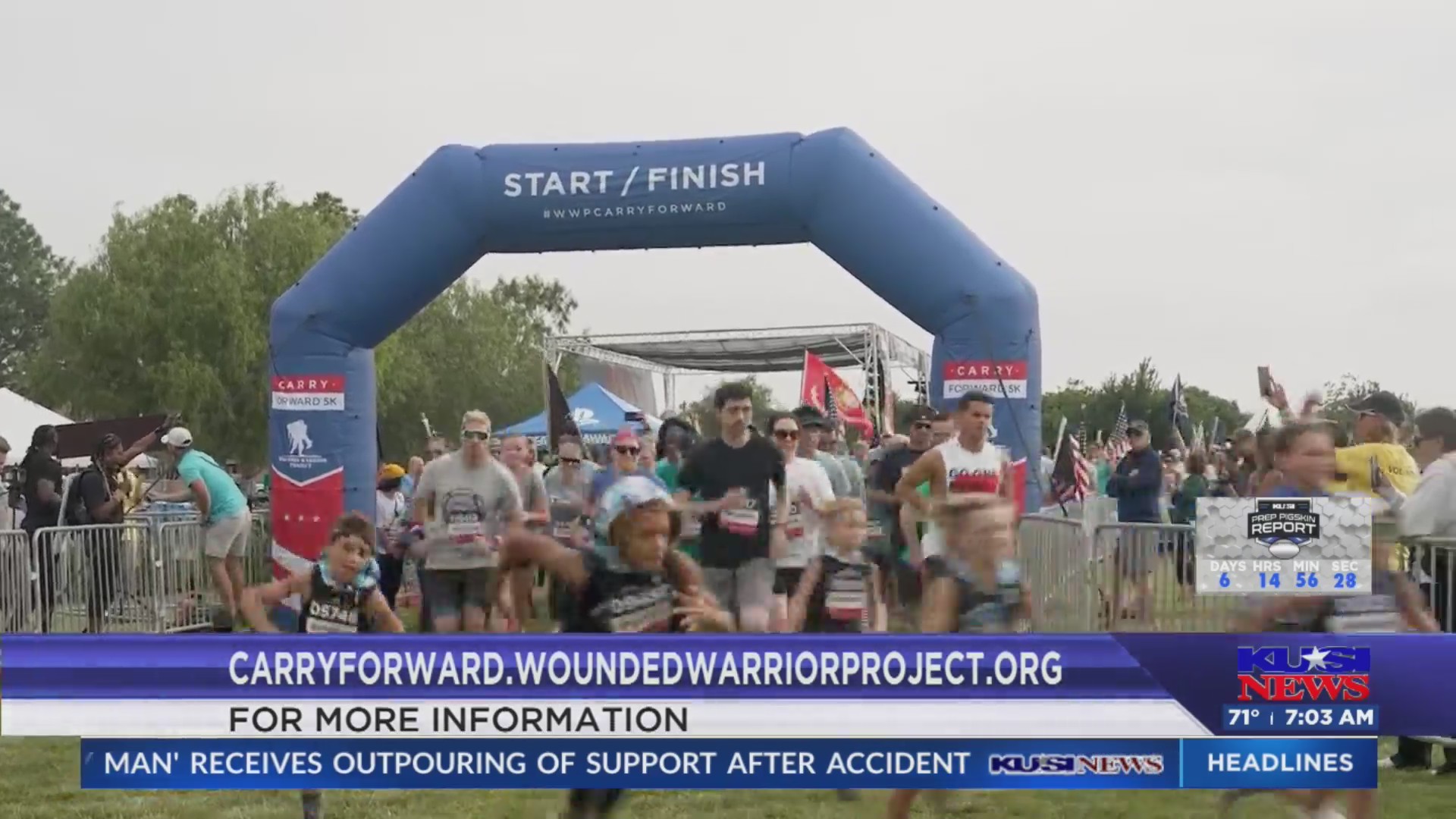 Wounded Warrior Project Carry Forward 5K – FOX 5 San Diego & KUSI News