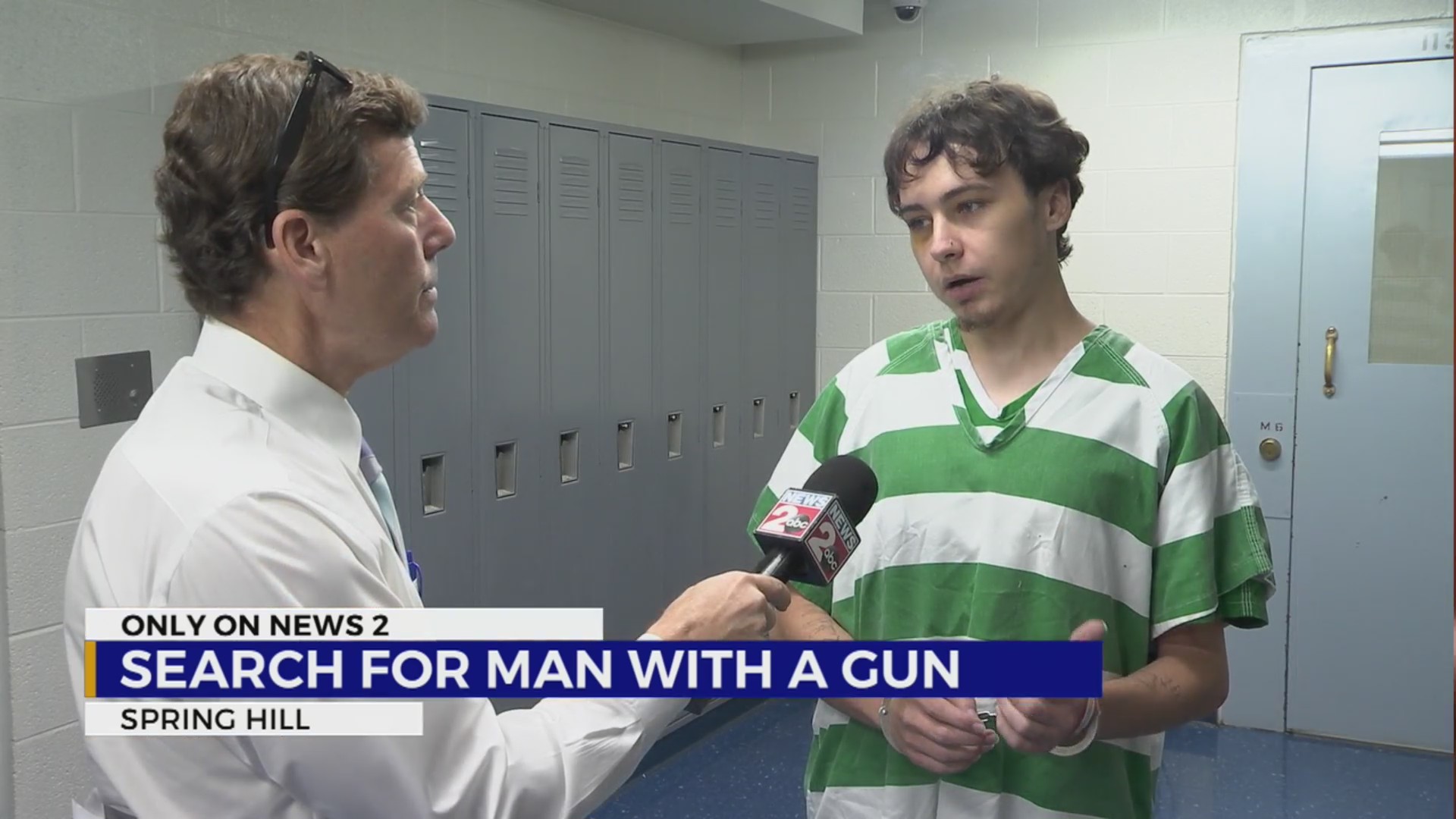 Armed man taken into custody in Spring Hill speaks from jail – WKRN News 2