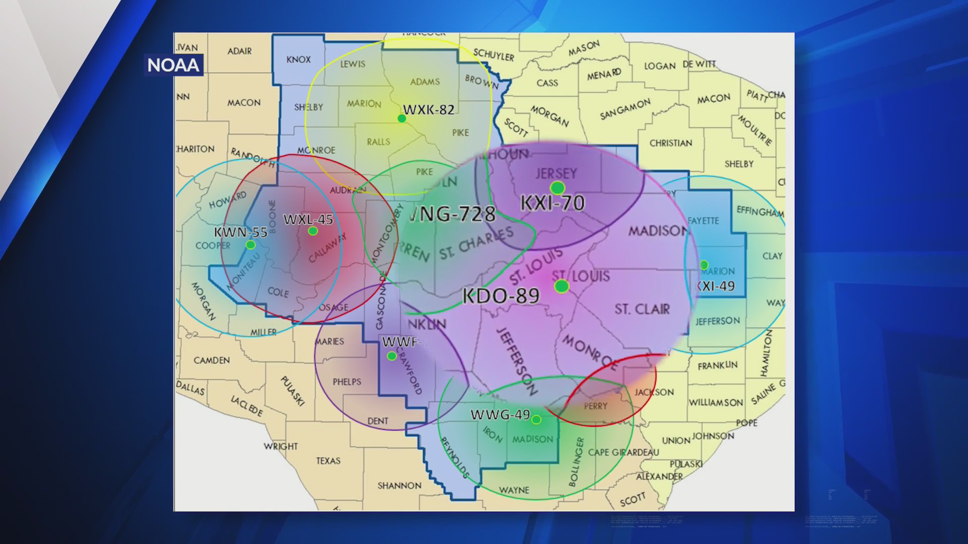 NOAA Weather Radio transmitter not broadcasting information to metro St. Louis – FOX 2
