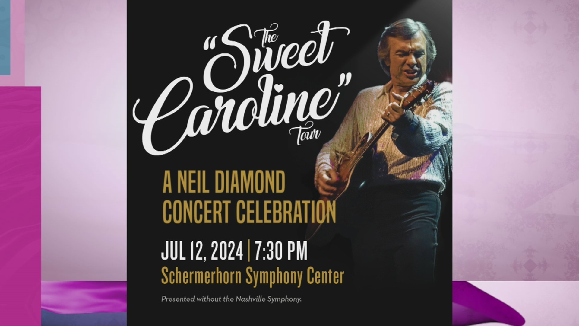 Neil Diamond tribute concert happening one night only! – WKRN News 2